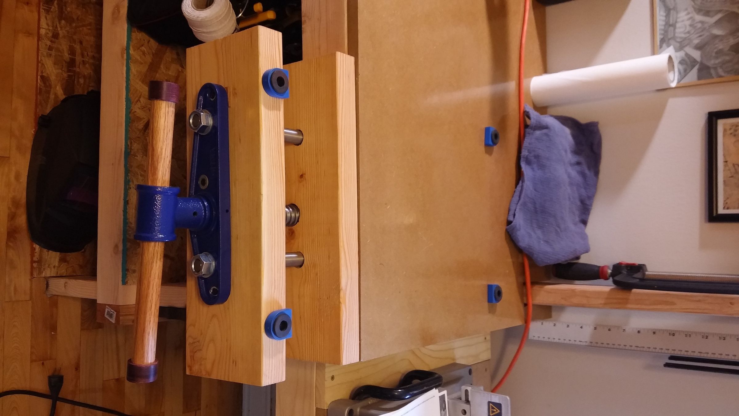 Cabinet Maker's Vise Installation : 15 Steps (with Pictures ...