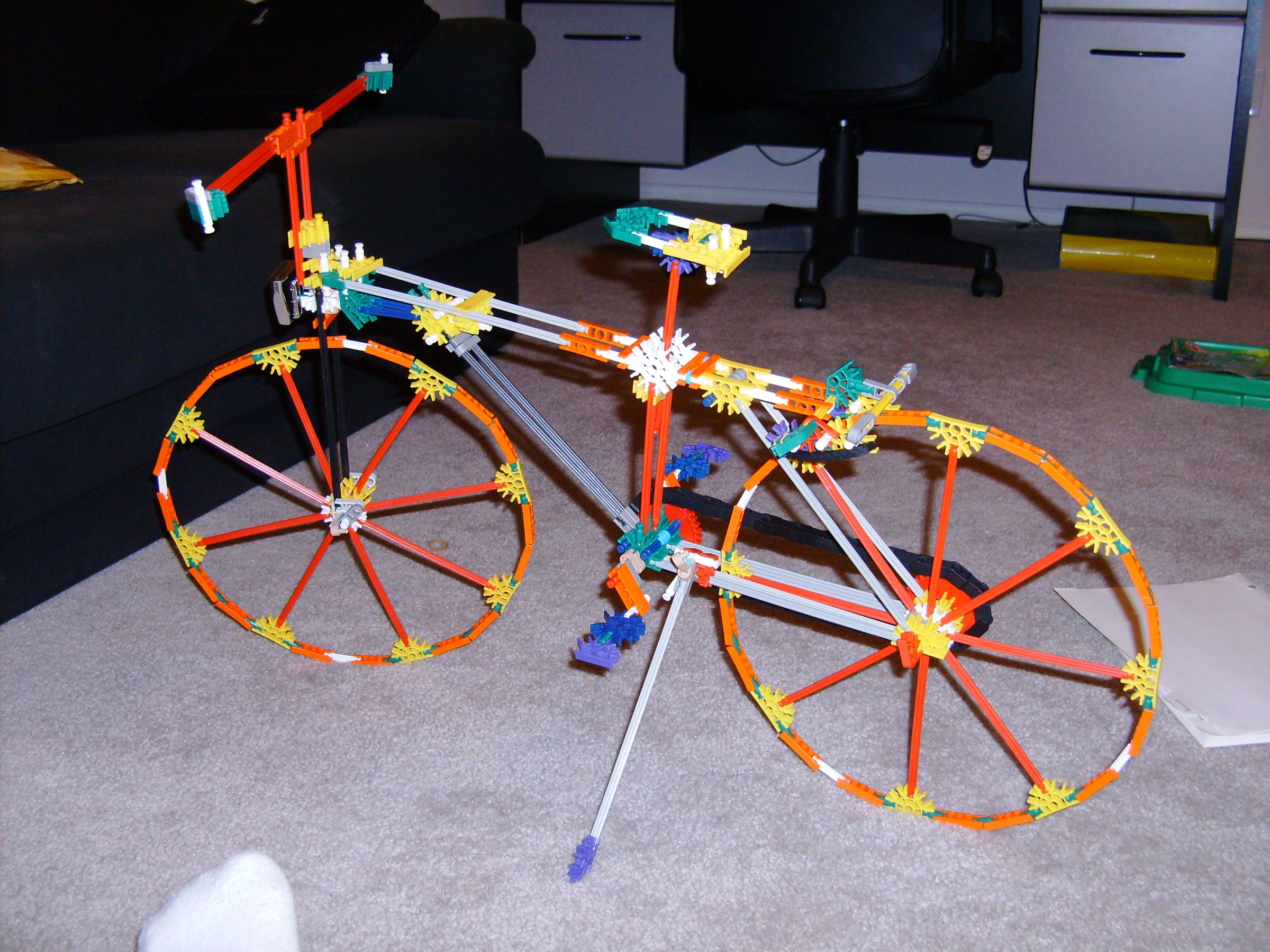 K'nex Bike : 4 Steps - Instructables