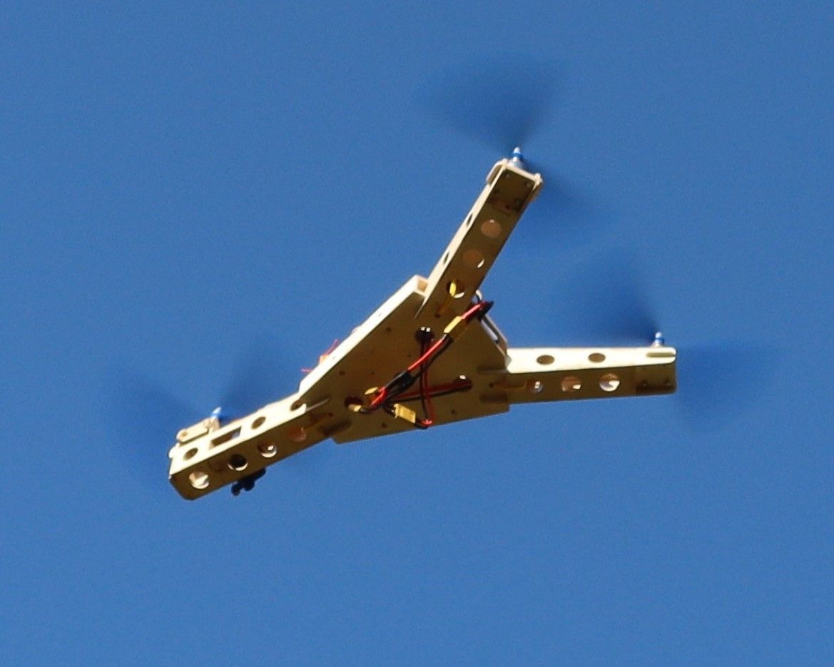 Tricopter With Front Tilting Motor. : 5 Steps (with Pictures ...