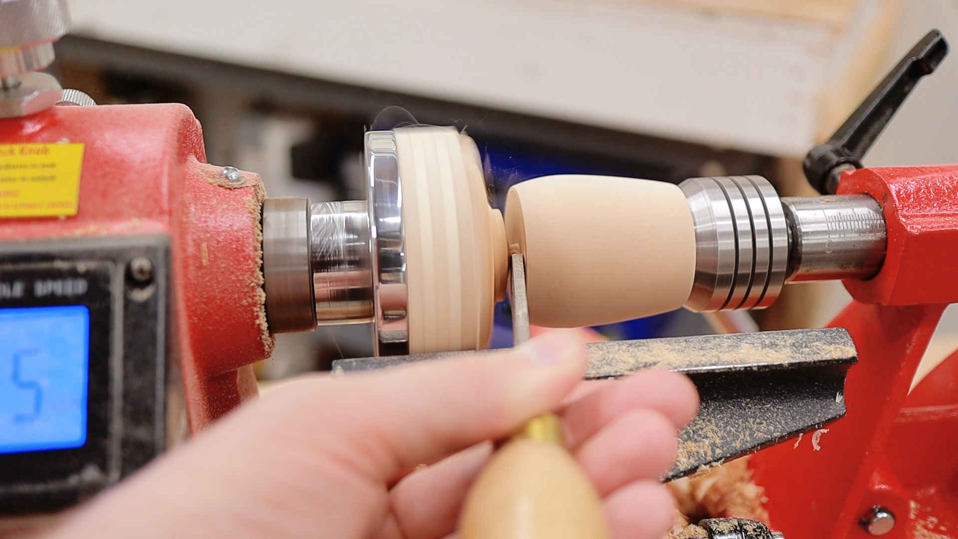 Wood Turning a Shot Glass on a Lathe! Beginner Turning Project! : 11 ...