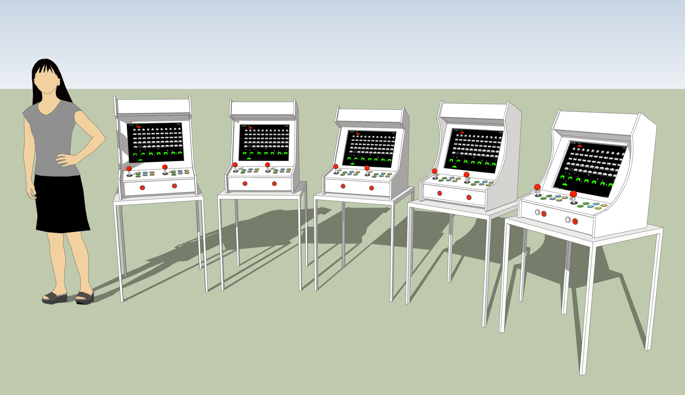 2-Player Bartop Arcade Machine (Powered by Pi) : 19 Steps (with ...