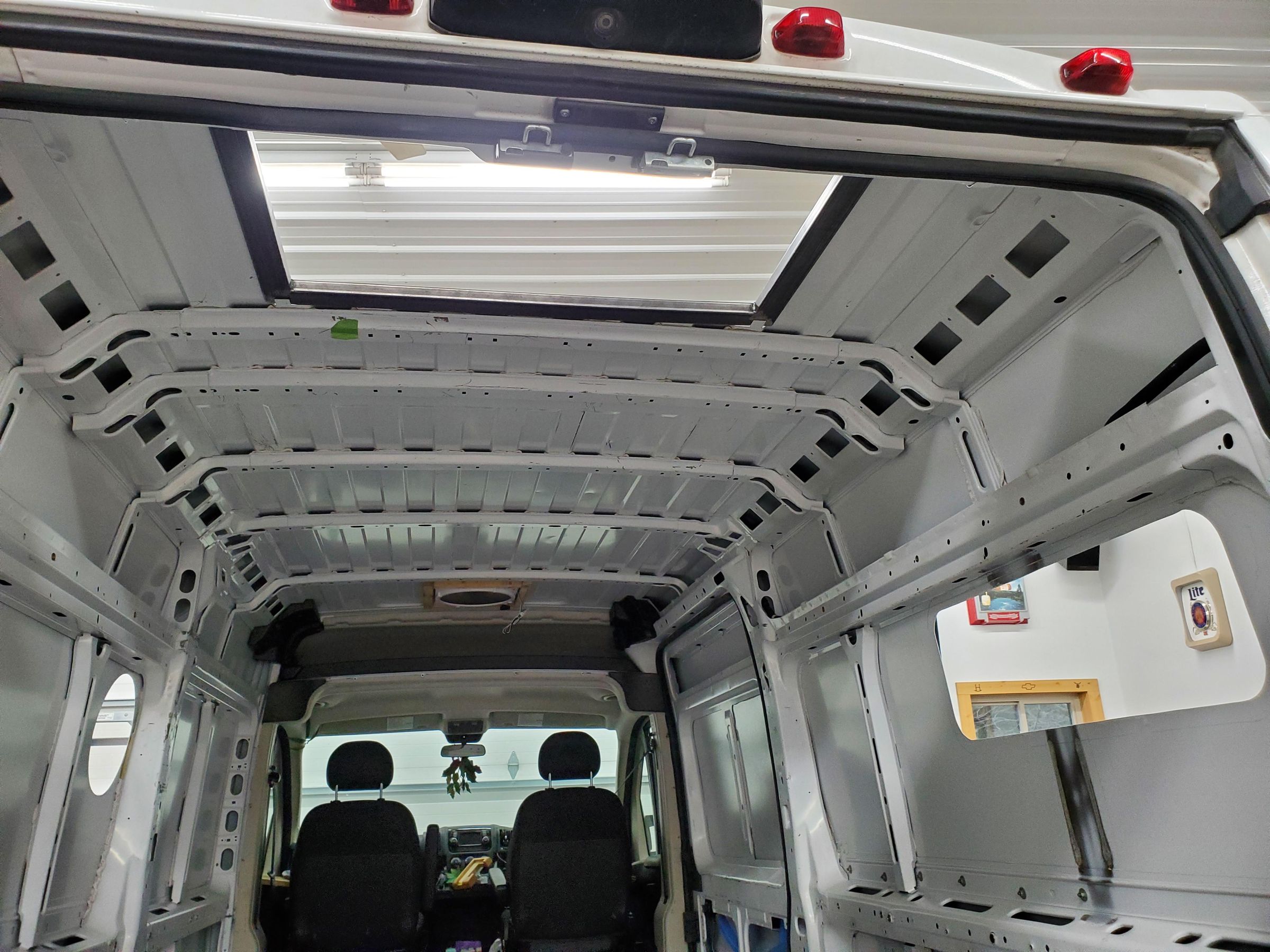 Custom Skylight Frame Installation for a Van Conversion : 13 Steps ...
