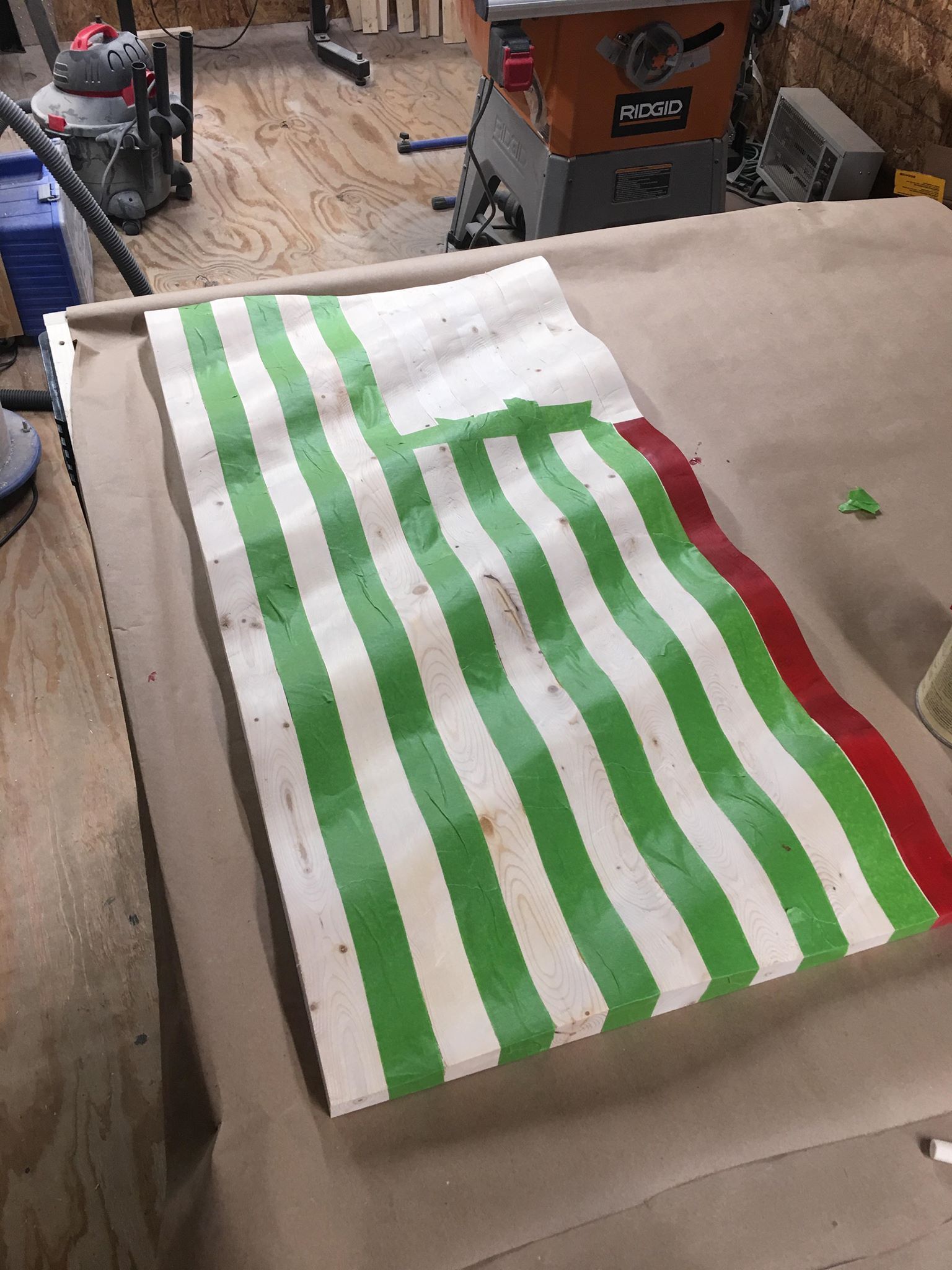 Wavey American Flag From 2x4s : 4 Steps (with Pictures) - Instructables