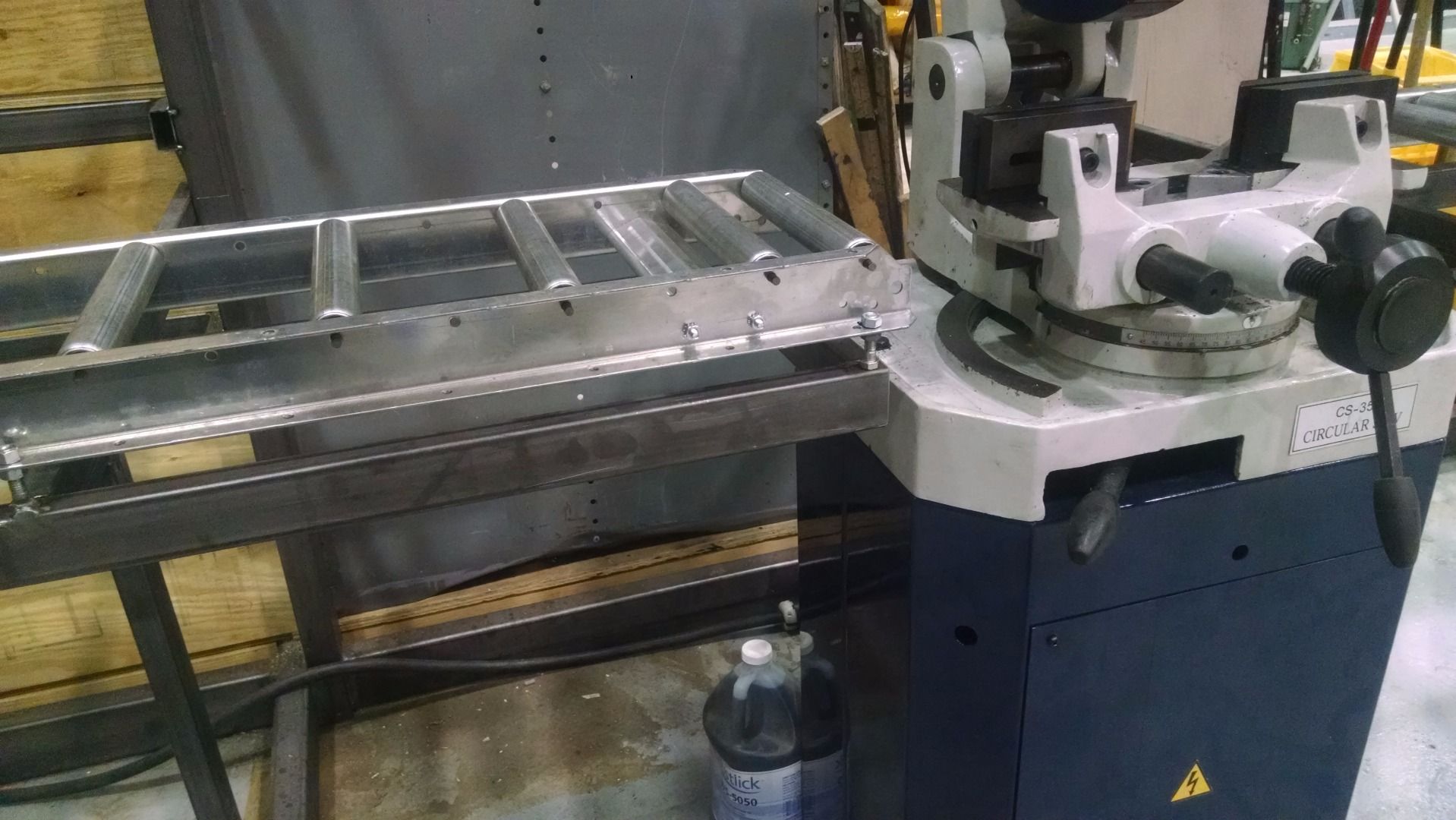 Steel Rack and Cold Saw Station : 5 Steps (with Pictures) - Instructables