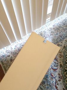 Quick Fix for a Vertical Blind Slat : 7 Steps (with Pictures ...