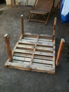 4 Pallet Work Table : 7 Steps - Instructables