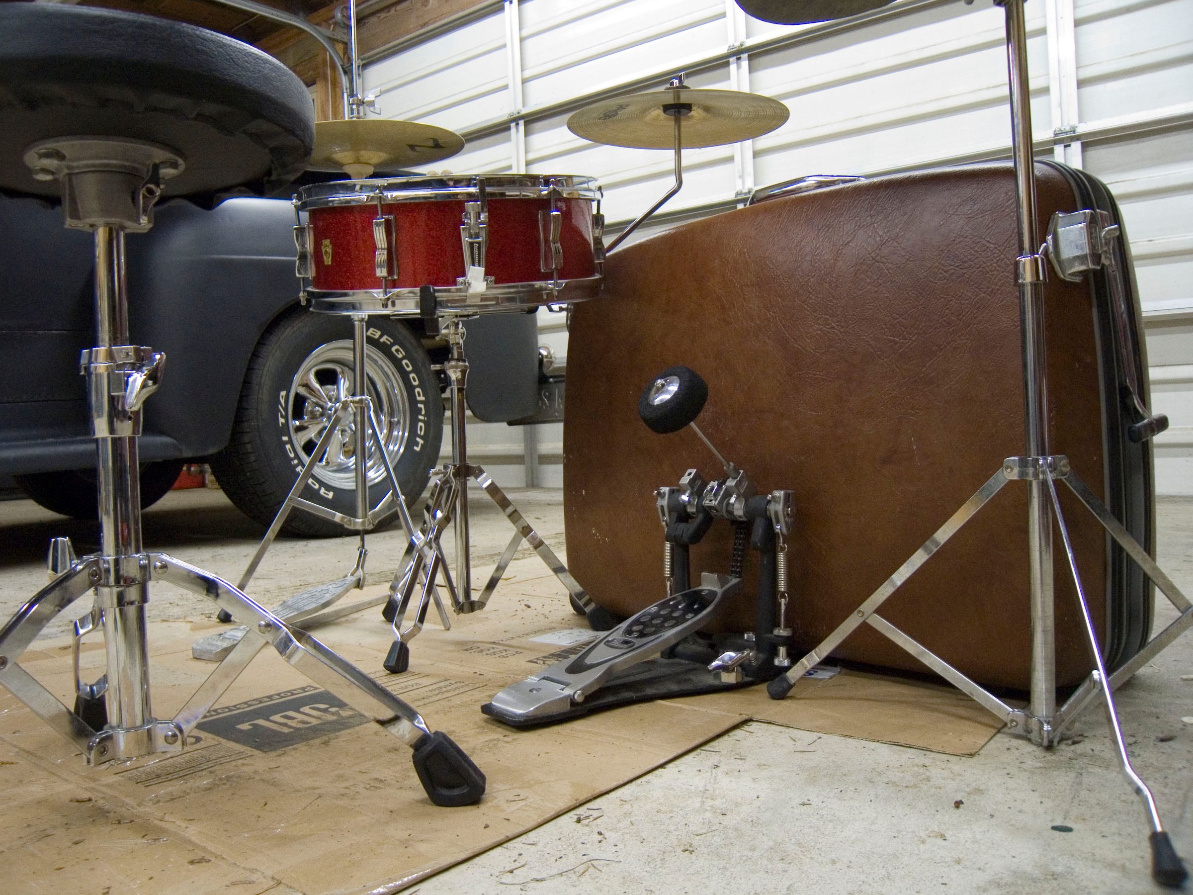 Build a Suitcase Drum Set : 8 Steps (with Pictures) - Instructables