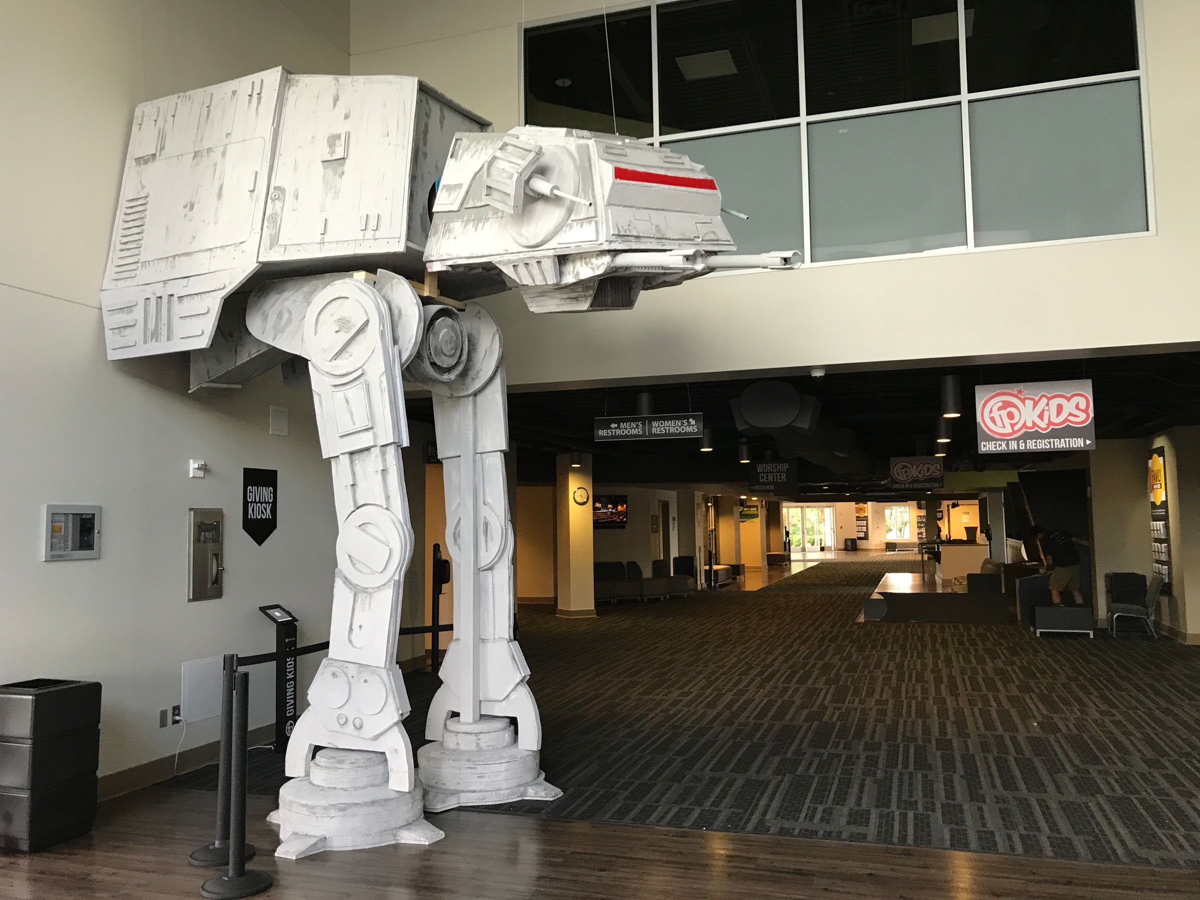 Make a Large-Scale Star Wars AT-AT Walker : 11 Steps (with Pictures ...