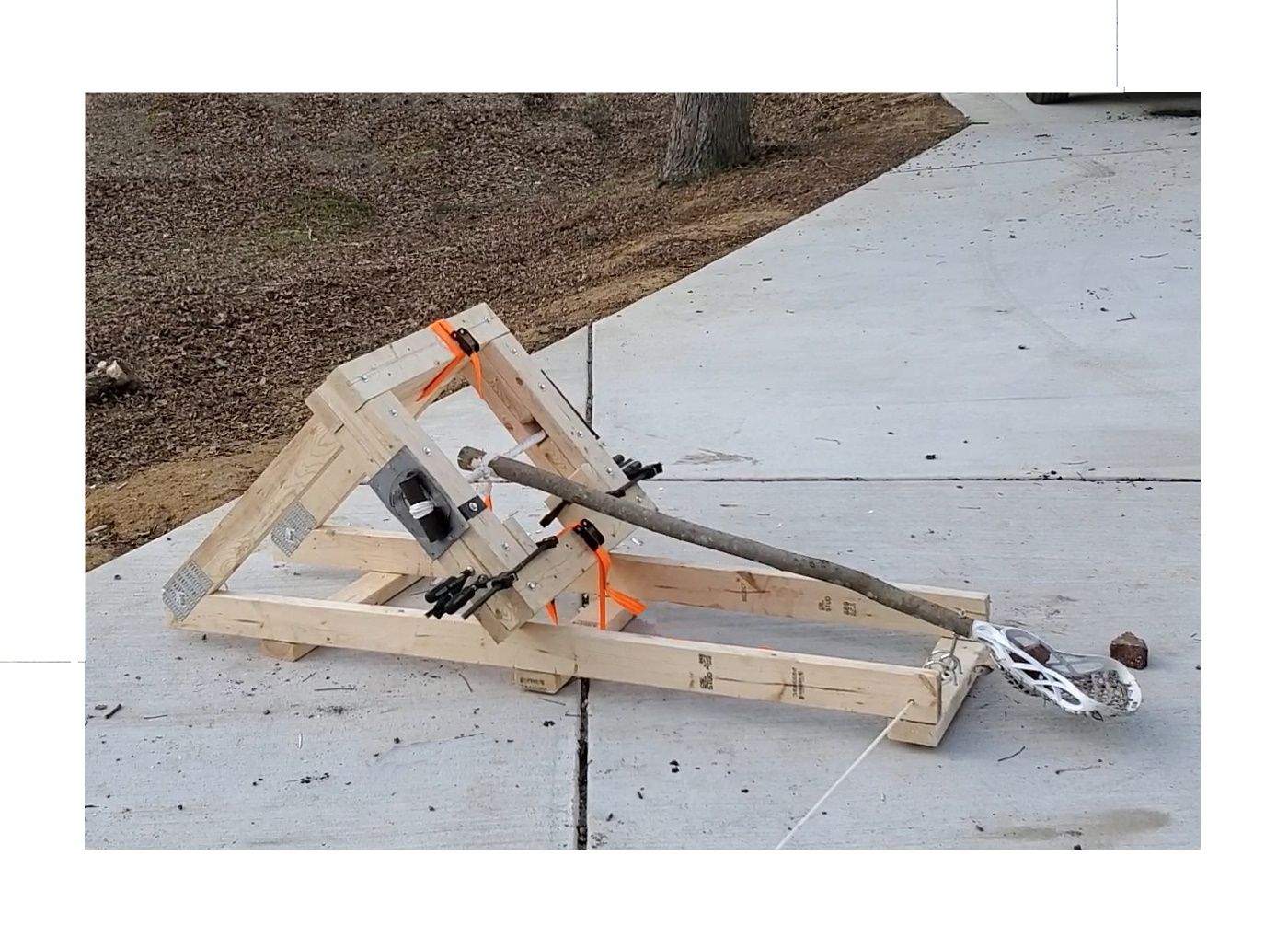 The Skein of Pain - AKA Mangonel - Torsion Catapult : 9 Steps (with ...