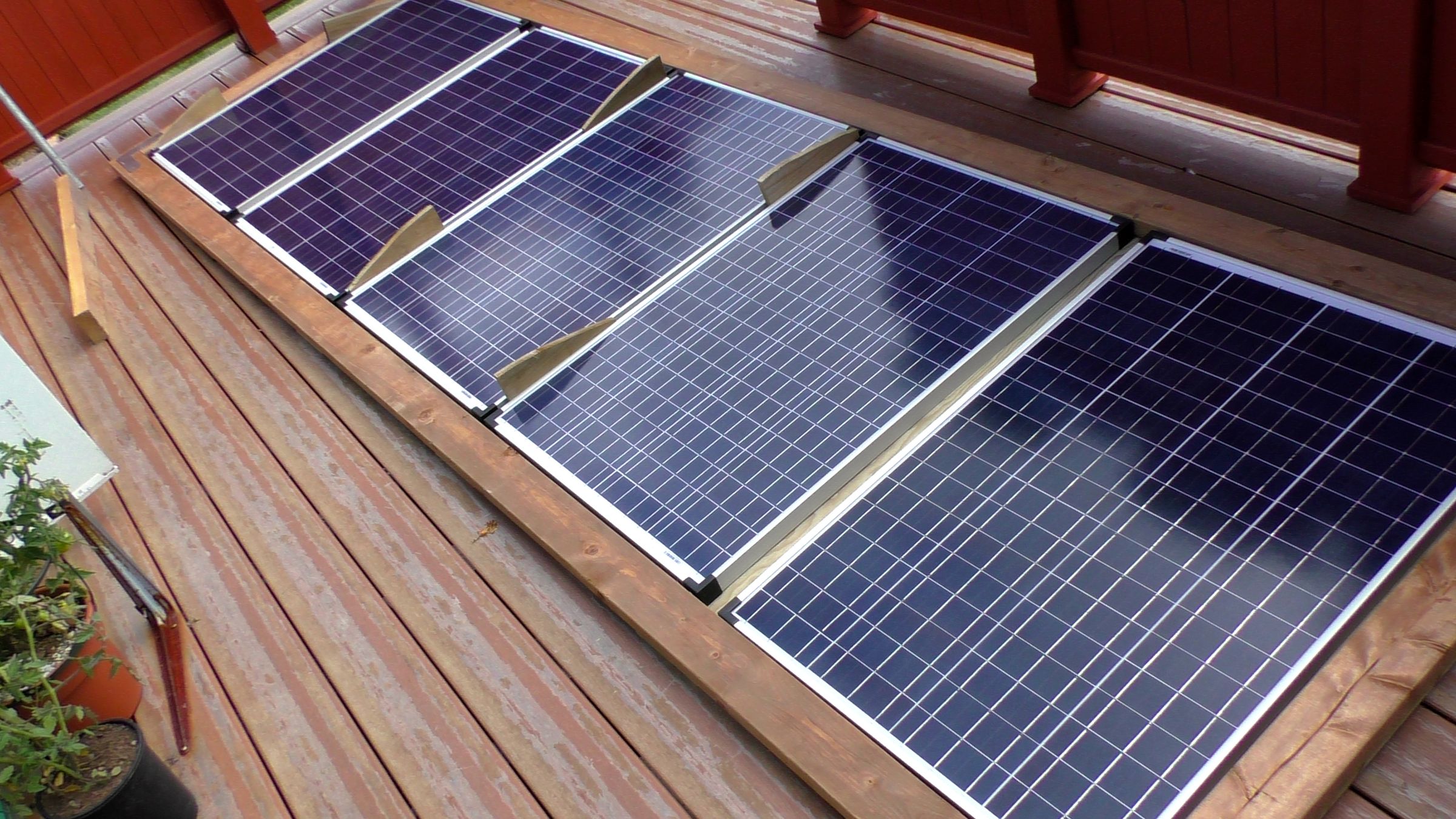 Ground Mounted Solar Panels With Adjustable Angles : 7 Steps (with ...