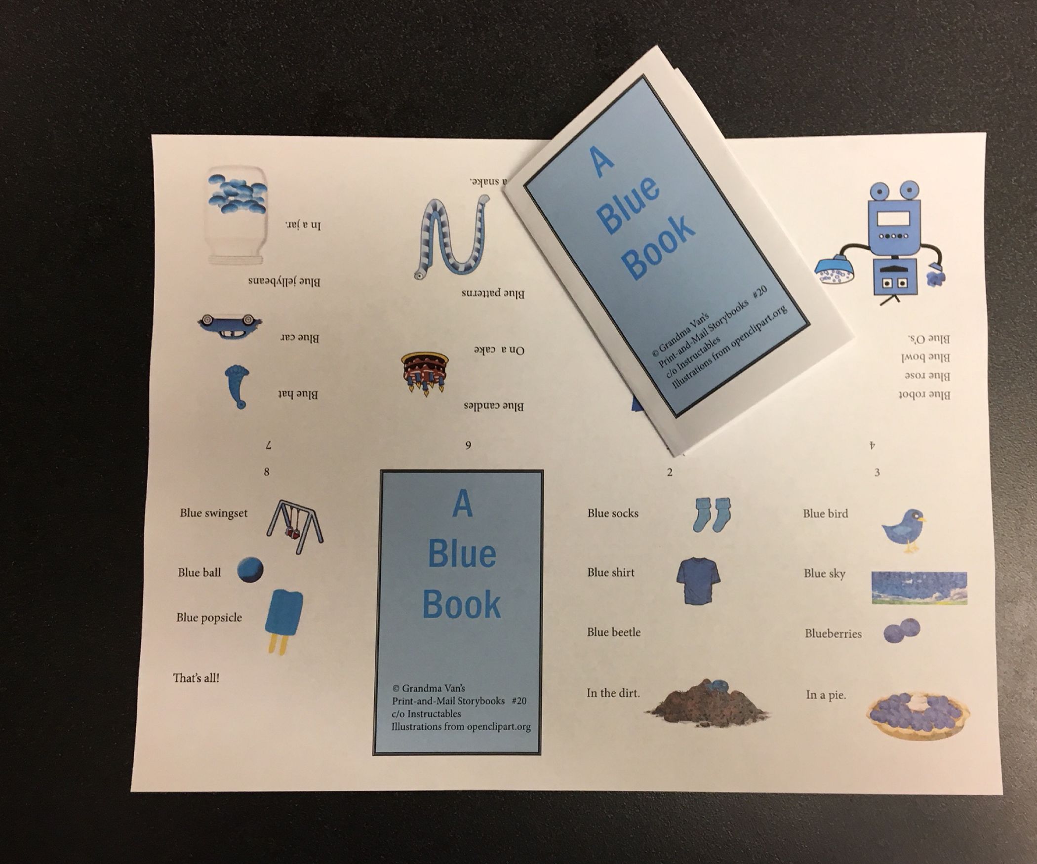 A Blue Book (#20) - Instructables