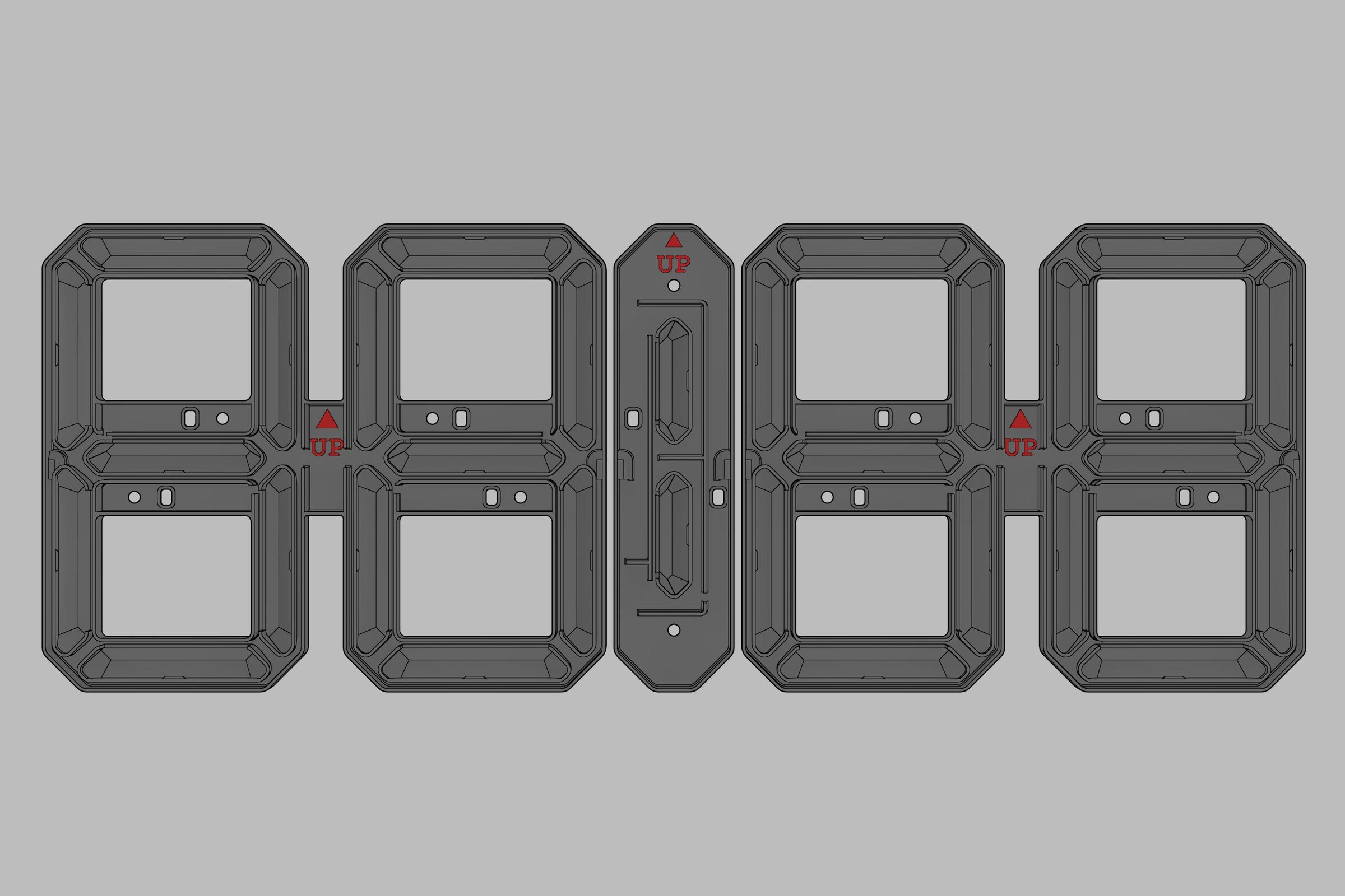 Retro 7 Segment Clock - the Final One(s) : 11 Steps (with Pictures ...