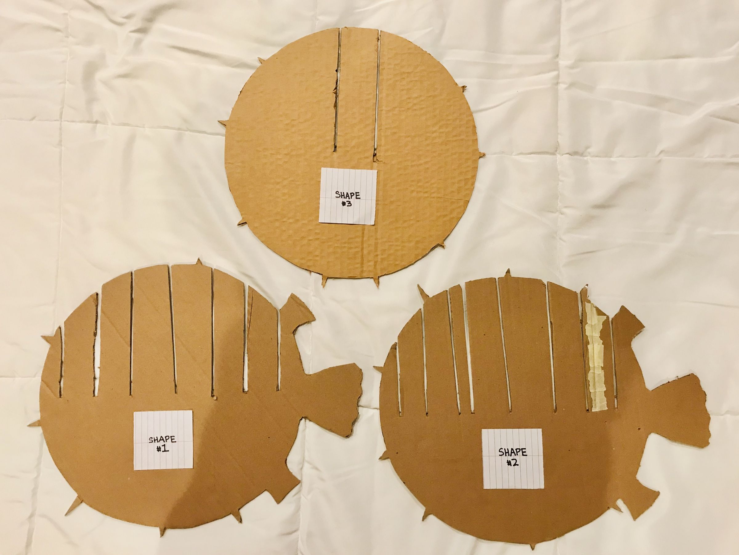Intro: 3D Cardboard Animal-Pufferfish : 9 Steps - Instructables