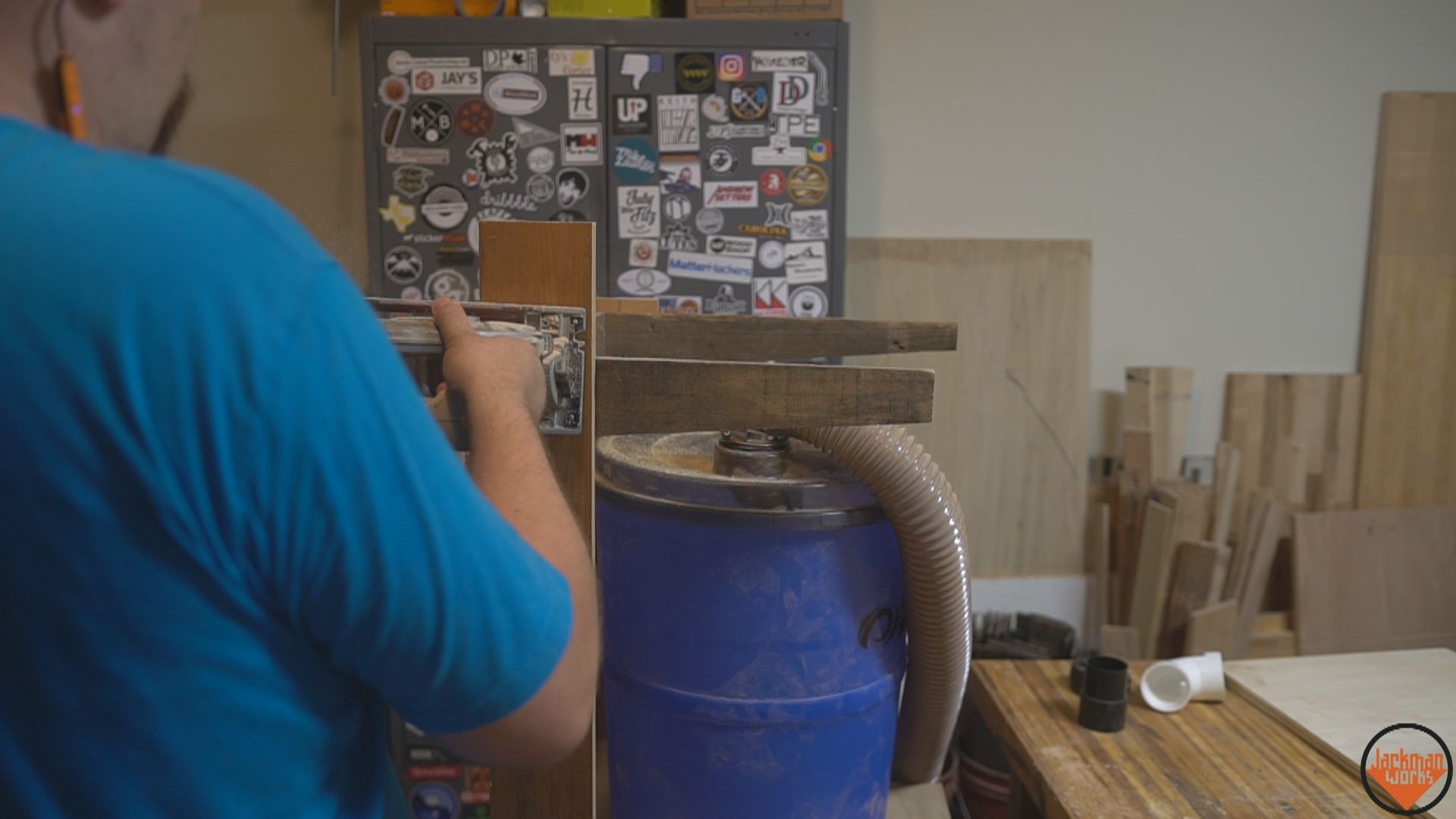 Space Saving Shop-Vac Dust Collector Cart : 11 Steps (with Pictures ...