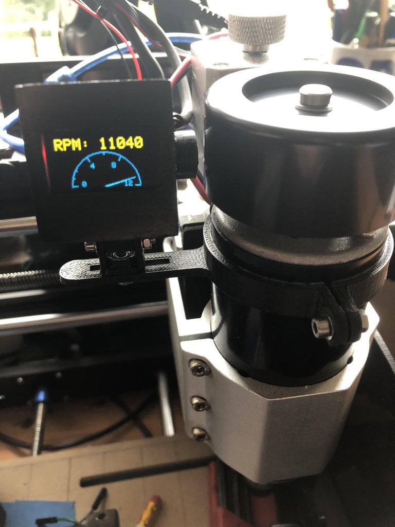Add An Arduino Based Optical Tachometer To A Cnc Router 34 Steps With Pictures Instructables