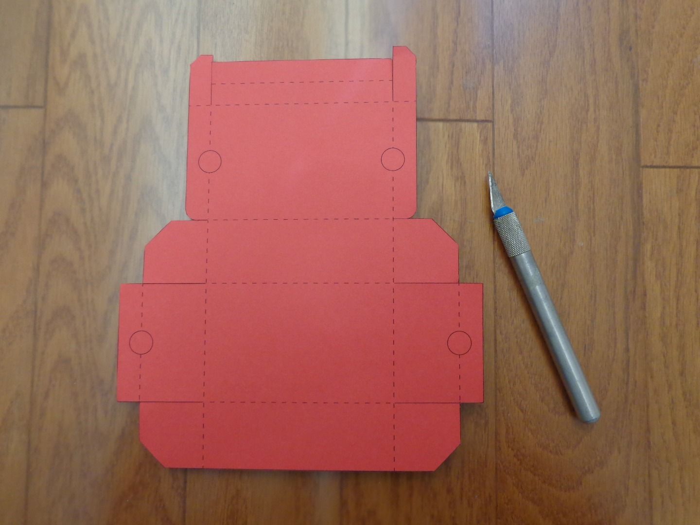 DIY Mini-Papercraft Shoe Box/Gift Box : 9 Steps (with Pictures ...