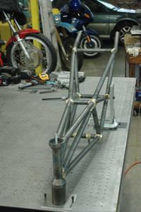 Making a Racing Motorcycle Chassis : 27 Steps (with Pictures ...
