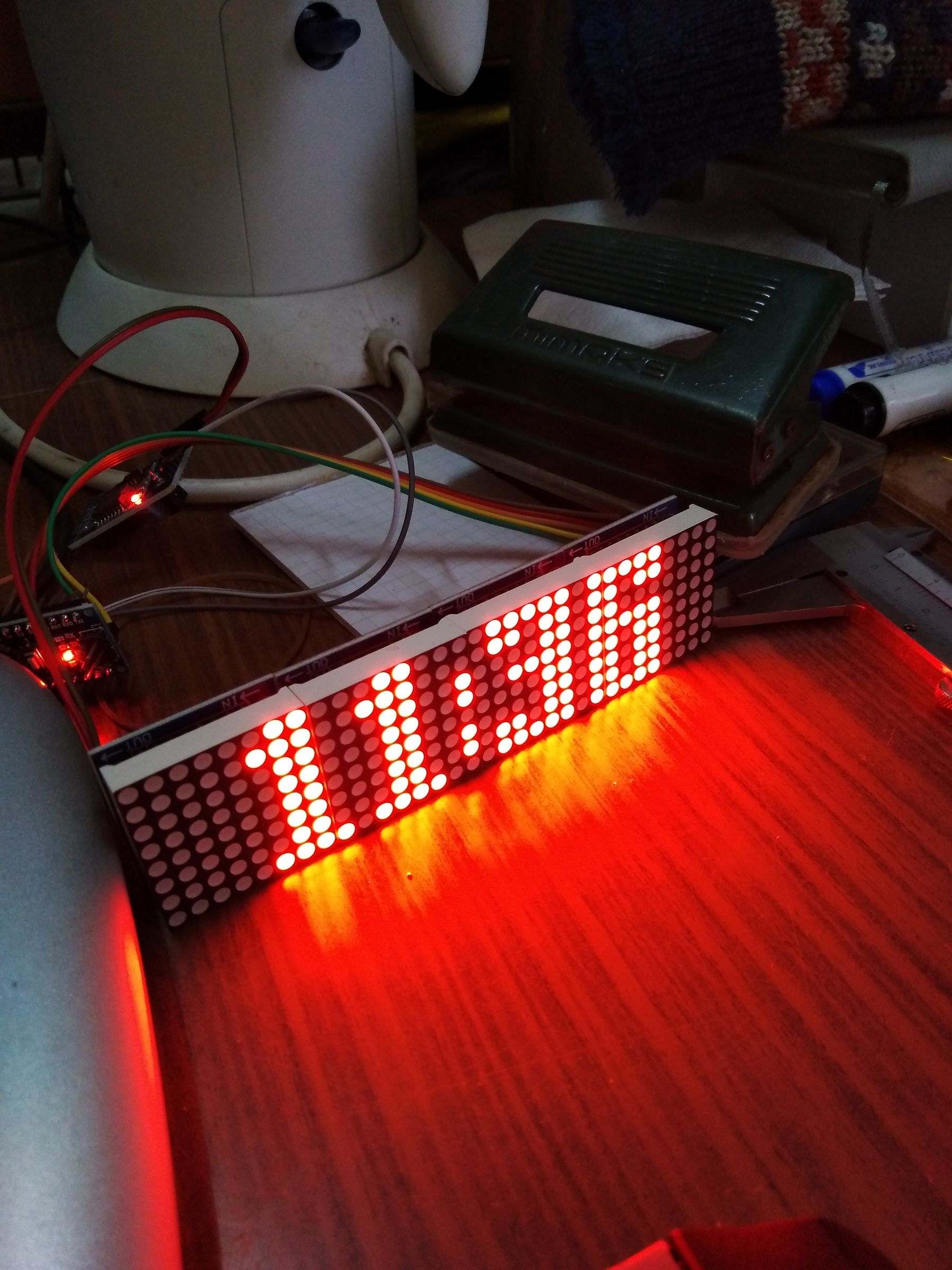 Arduino Matrix Clock : 6 Steps - Instructables
