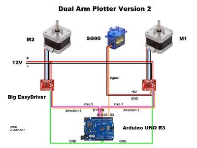 CNC Dual Arm Plotter Version 2 : 8 Steps (with Pictures) - Instructables