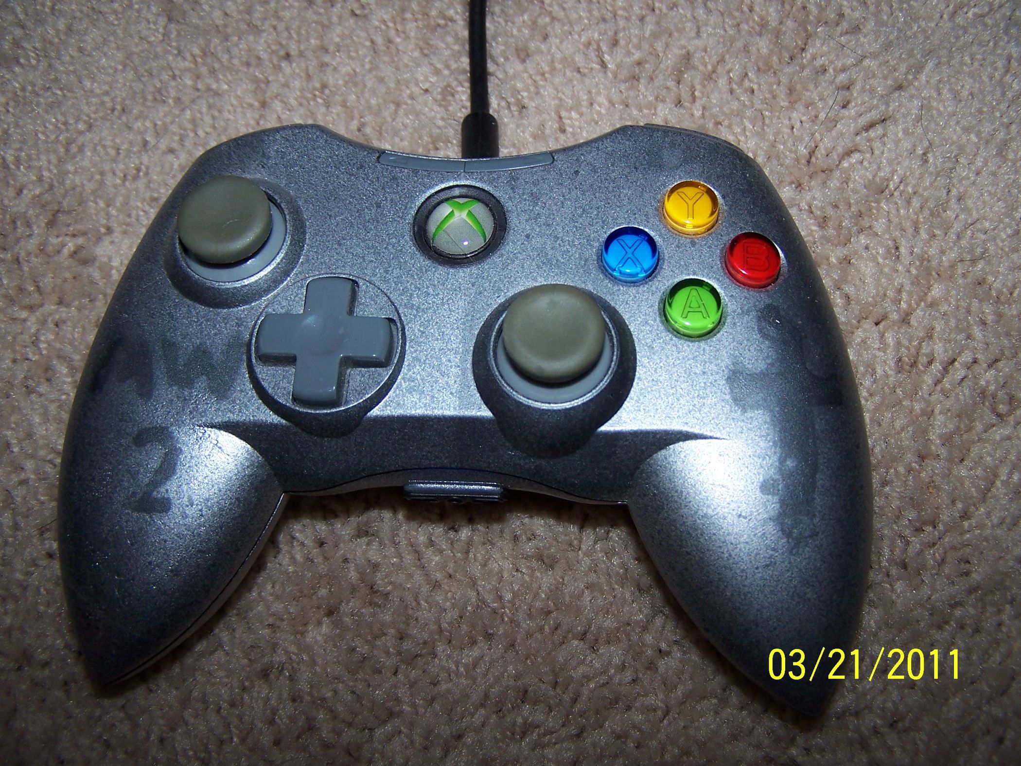 Xbox 360 Paint Decided To Disassemble My Xbox One Controller And