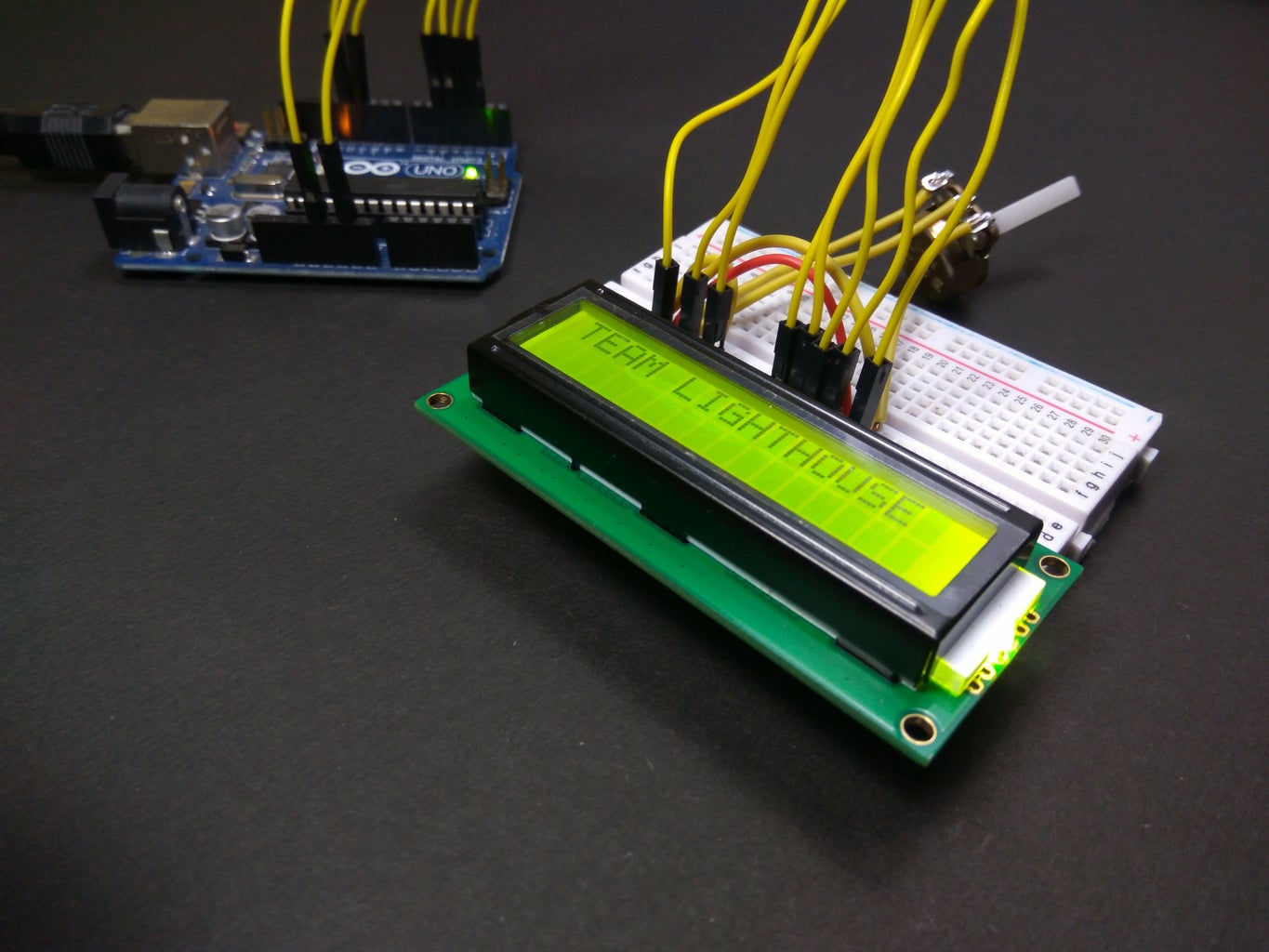 Lcd Arduino Interfacing 5 Steps With Pictures Instructables