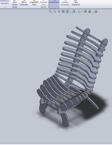 Make Your Own Fishbone Chair Out of a Single Sheet of Plywood! a Work ...