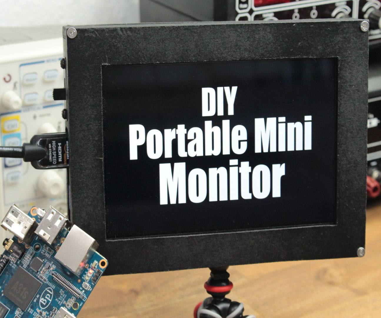 DIY Portable Mini Monitor : 5 Steps (with Pictures) - Instructables
