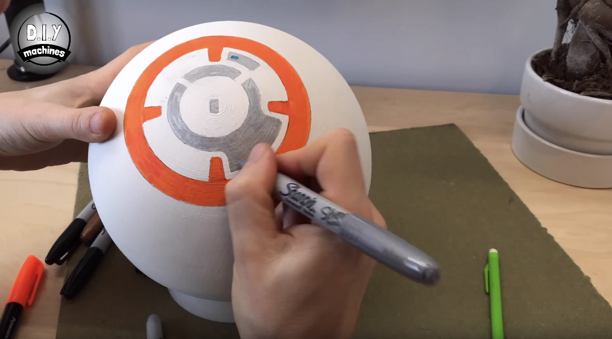 BB8 Droid - Arduino | Remote Controlled | 3D Printed : 22 Steps (with ...