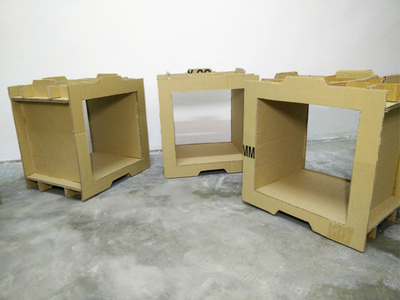 Modular Cardboard Shelves : 4 Steps (with Pictures) - Instructables