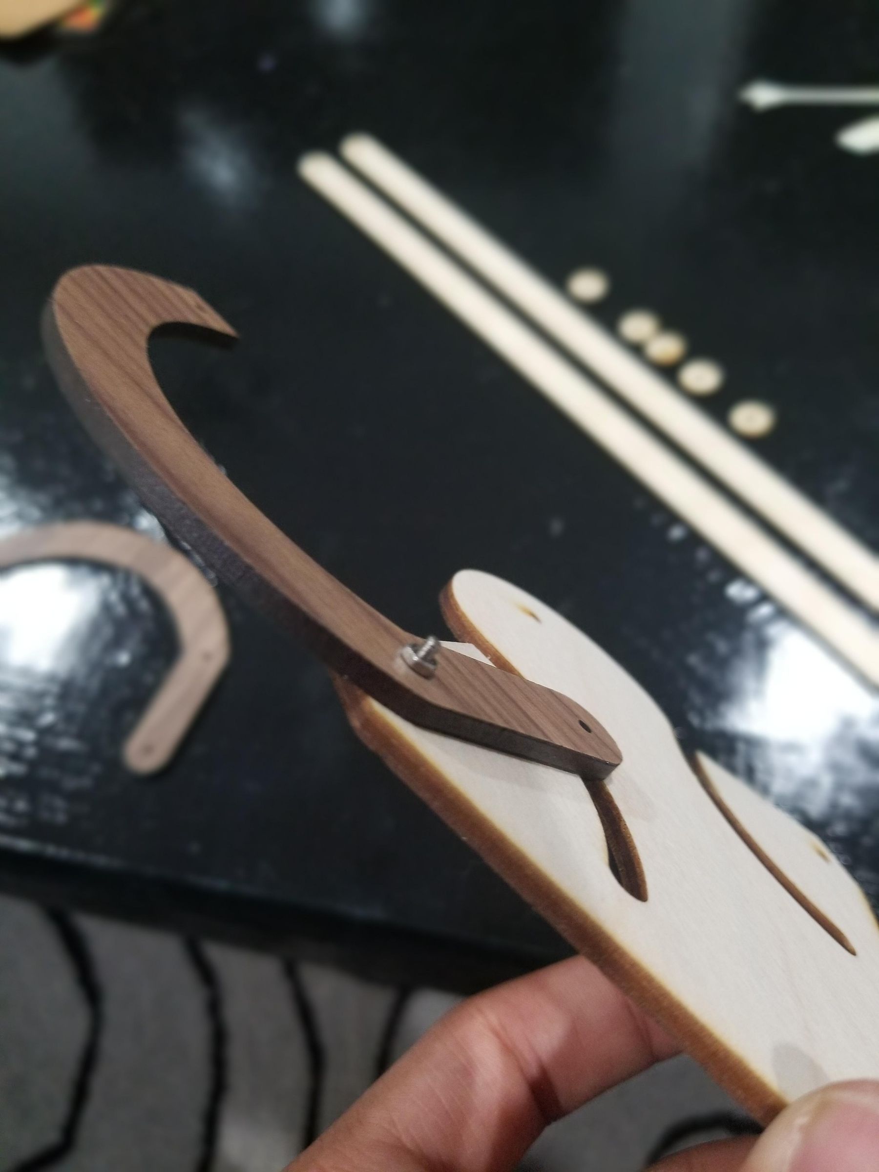 Laser-cut Extension Claw: Recreating My Favorite Toy : 8 Steps (with ...