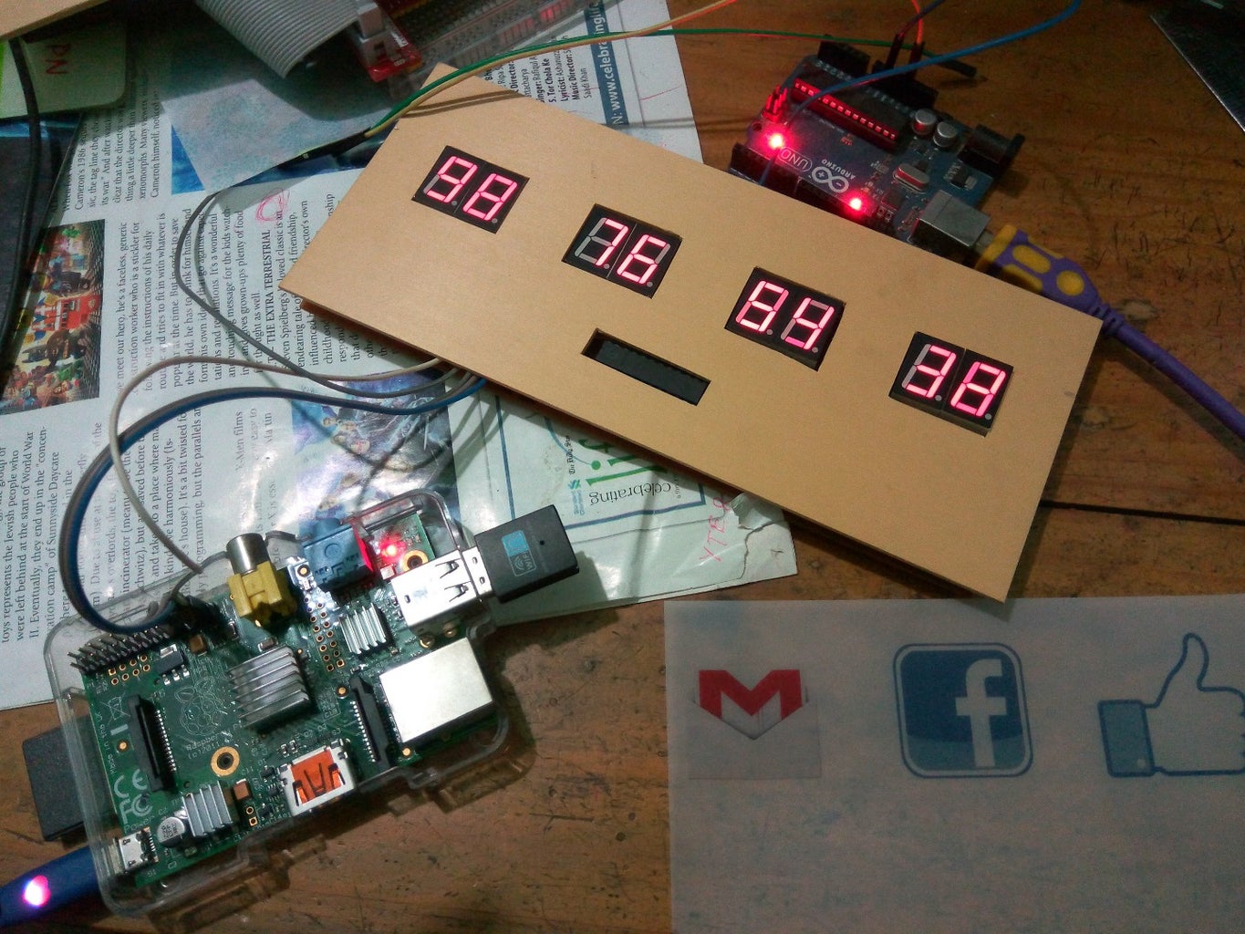 Raspberry Pi Desk Notifier 18 Steps With Pictures Instructables 8578