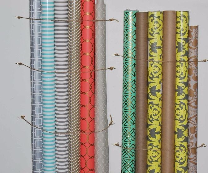 How to Organize and Store Wrapping Paper : 4 Steps (with Pictures ...