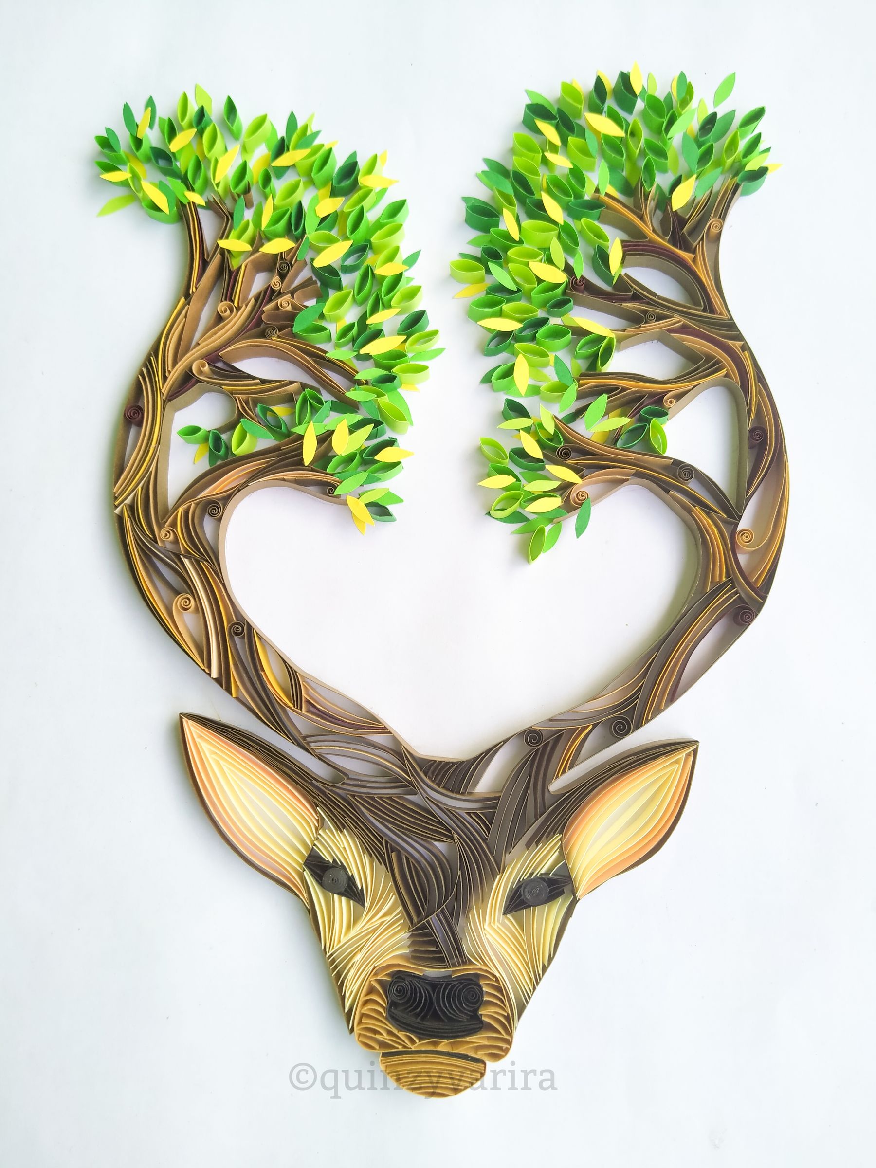 Oh Deer! One Year Paper Quilling Project : 4 Steps (with Pictures ...