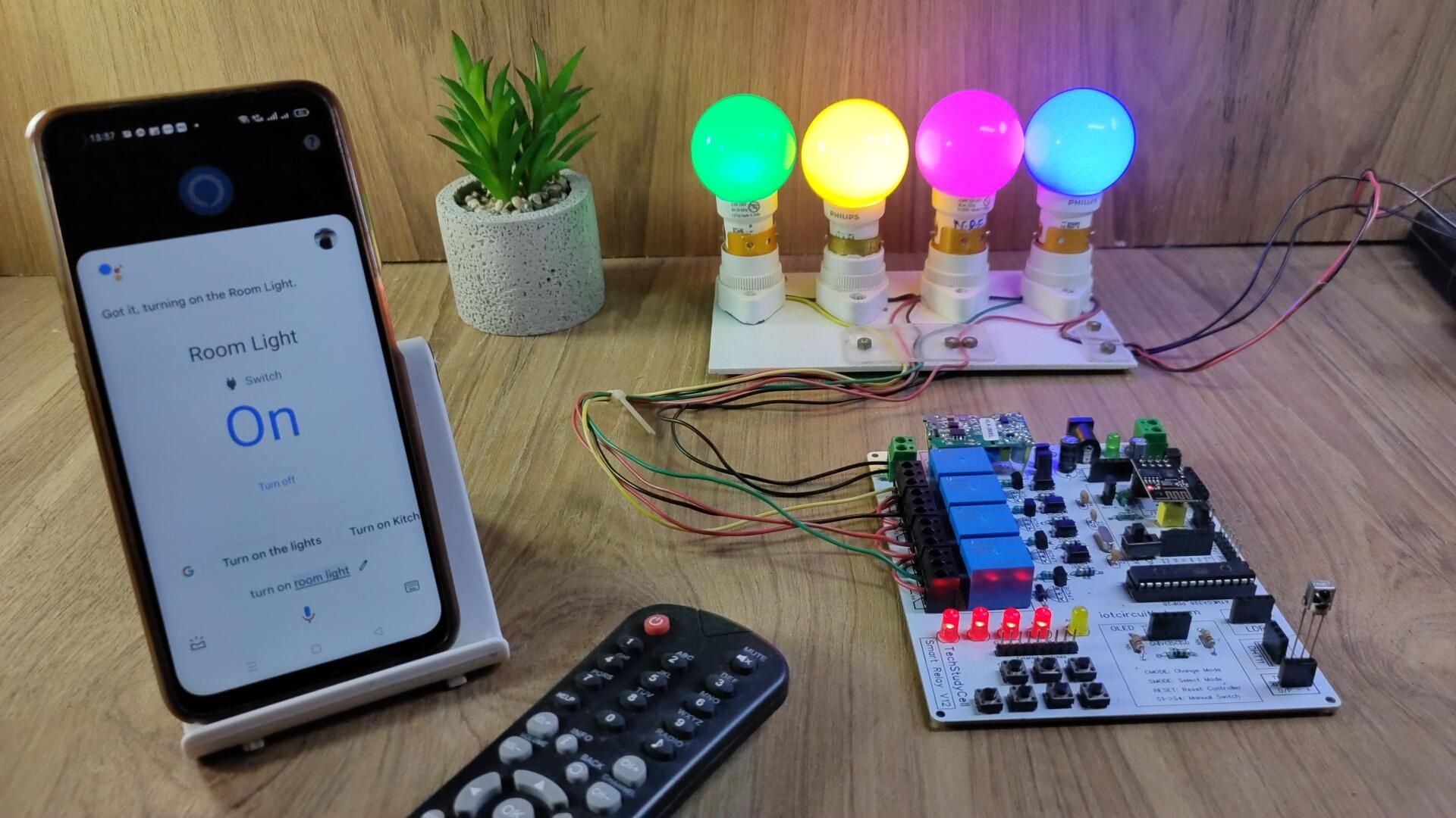 Arduino Smart Home With Alexa & Google Assistant Using ESP-01 - IoT ...