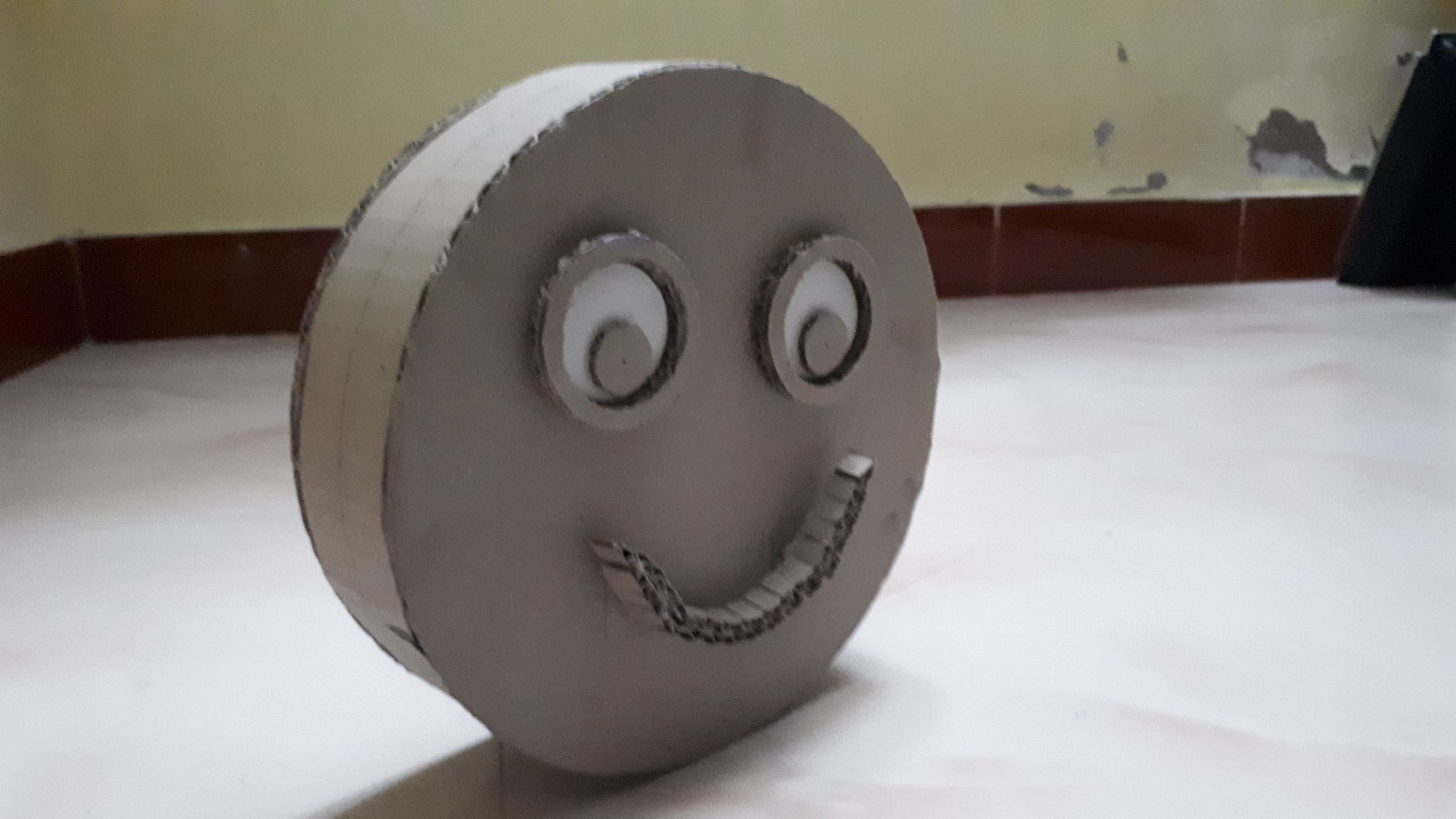 Cardboard Animatronic Smiley With BT App : 22 Steps (with Pictures ...