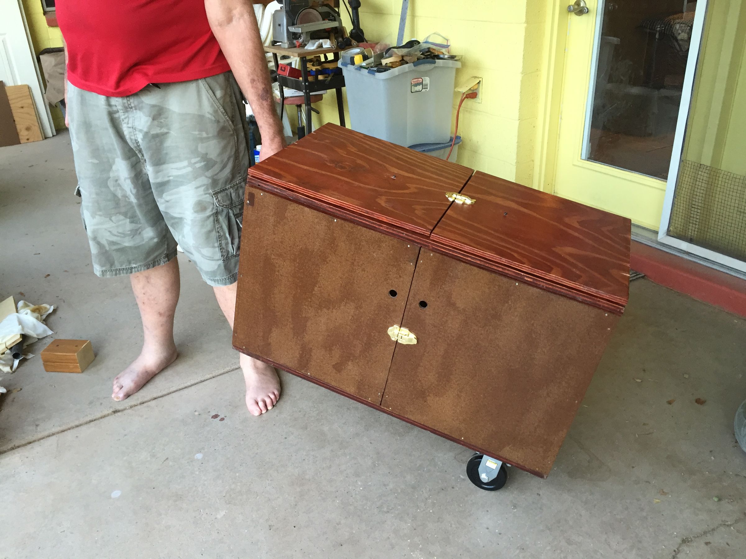 CAMP STORAGE / COOKING STATION : 7 Steps (with Pictures) - Instructables