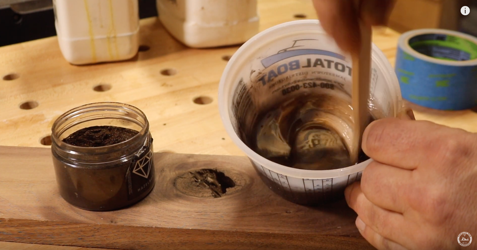 How to Fill Knots and Voids With Epoxy Resin : 5 Steps (with Pictures ...