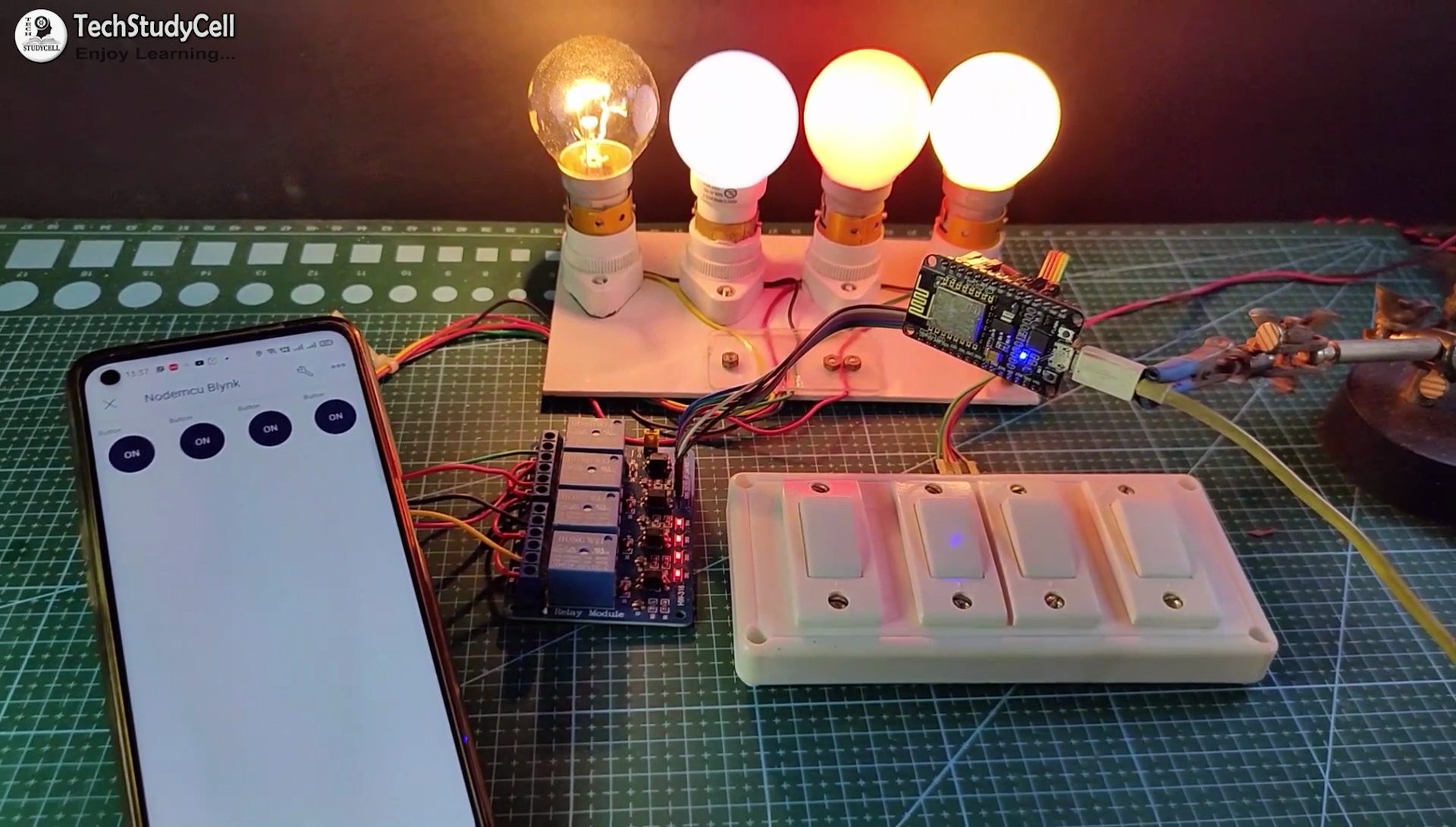 Smart Home Using NodeMCU ESP8266 and Blynk 2.0 With Real-time Feedback ...