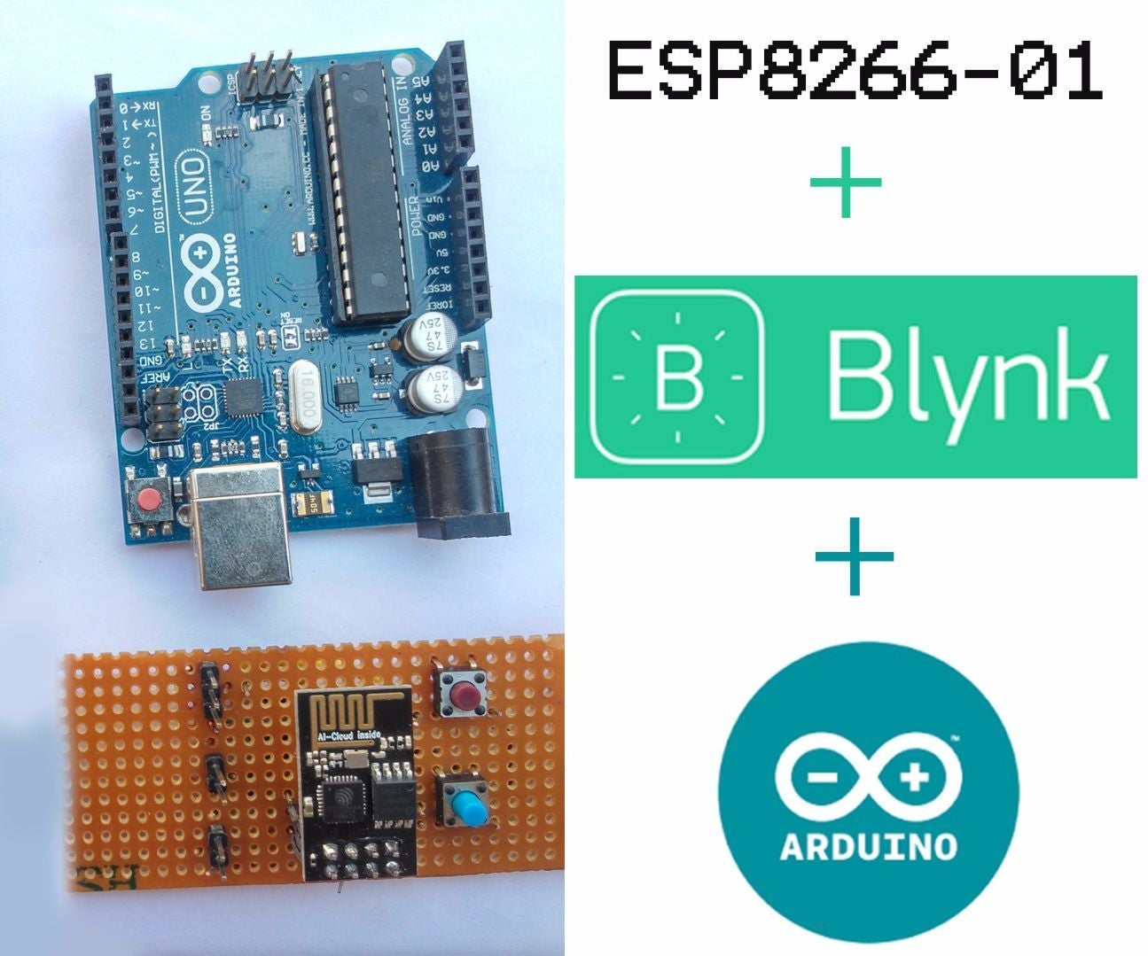 Connecting Esp8266 01 To Arduino Uno Mega And Blynk 10 Steps With Pictures Instructables 3607