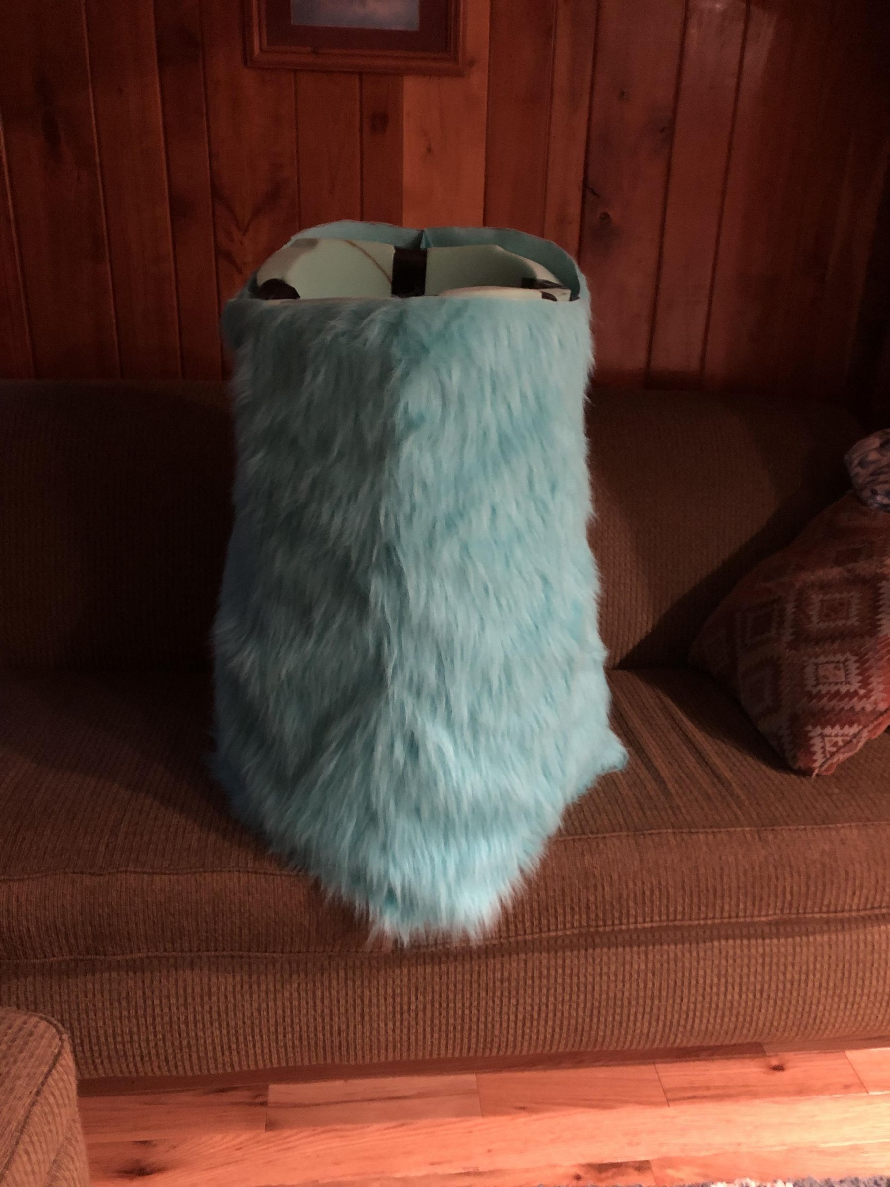 Sulley (Trademark Disney) Monster Homemade Halloween Costume : 11 Steps ...