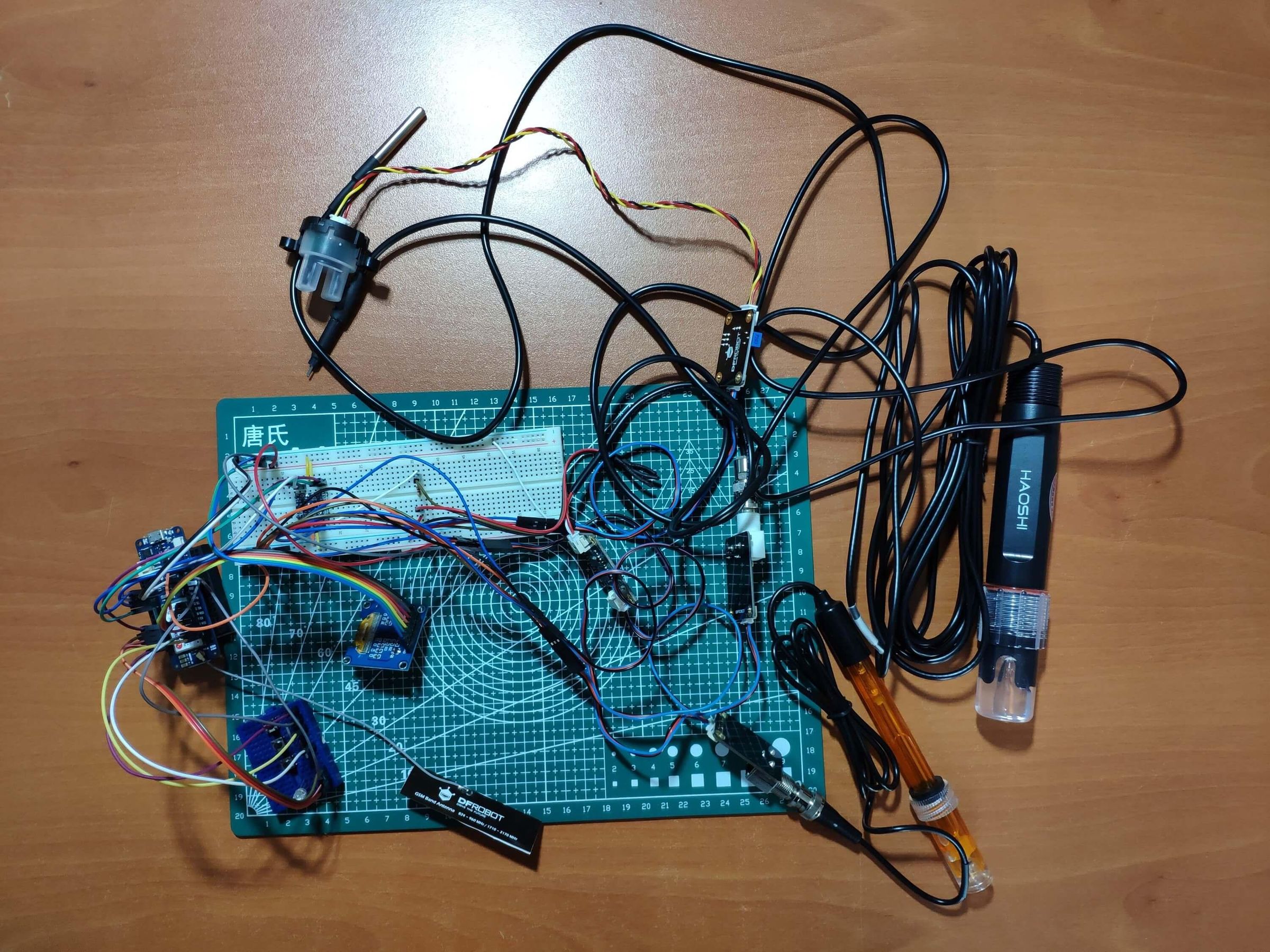 GSM & SMS Enabled AI-driven (TinyML) Water Pollution Monitor : 19 Steps ...