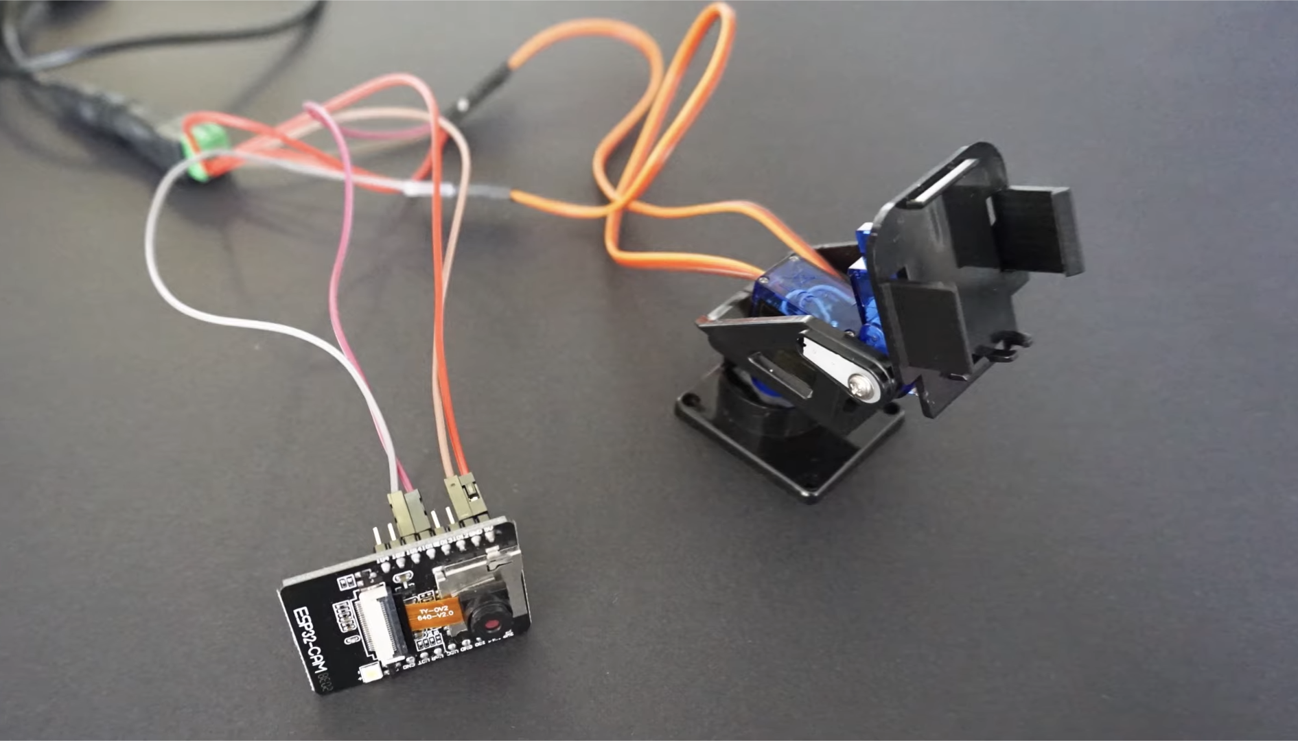 DIY Pan Tilt Control Using Servos for ESP32 Cam ! WiFi Security Camera : 8 Steps - Instructables