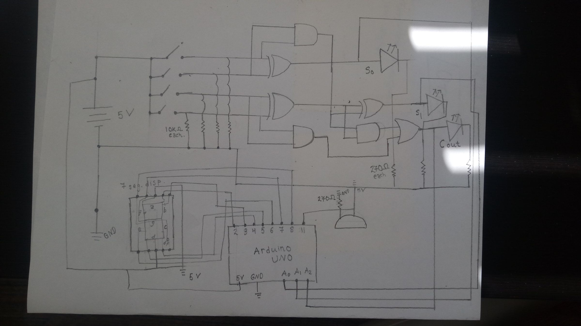 2 Bit Adder Binary and Decimal Calculator : 14 Steps (with Pictures ...