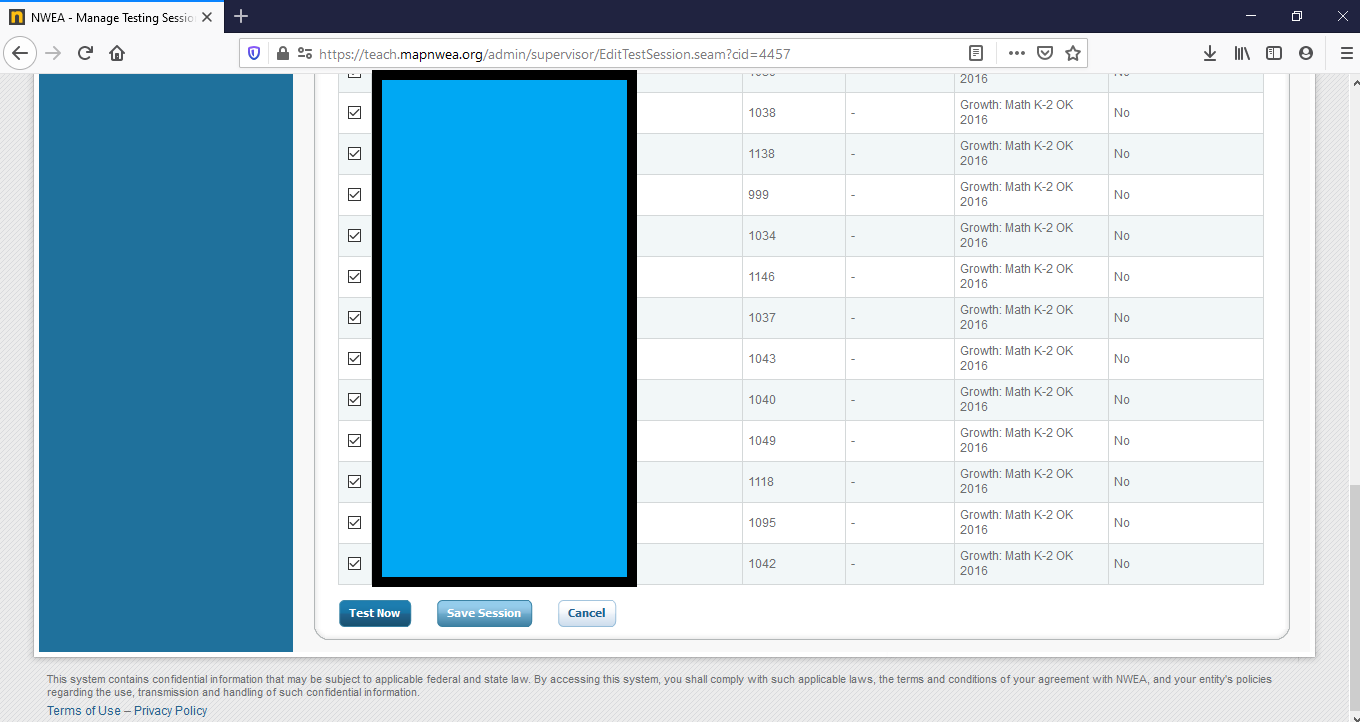 NWEA MAPS Setting Up Test Sessions : 12 Steps - Instructables