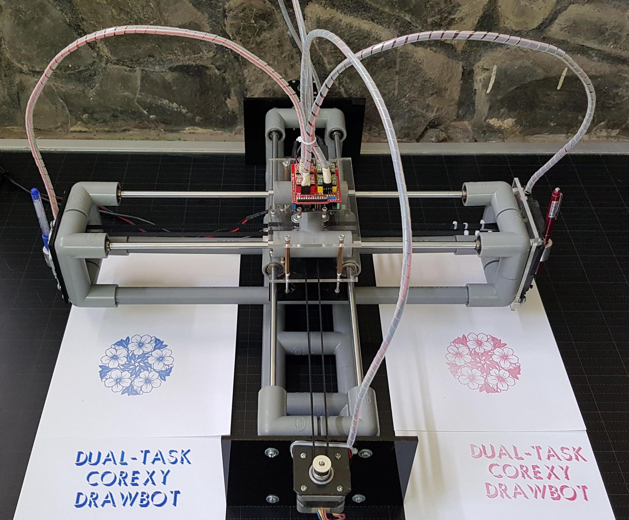 Dual-Task CoreXY DrawBot : 15 Steps (with Pictures) - Instructables