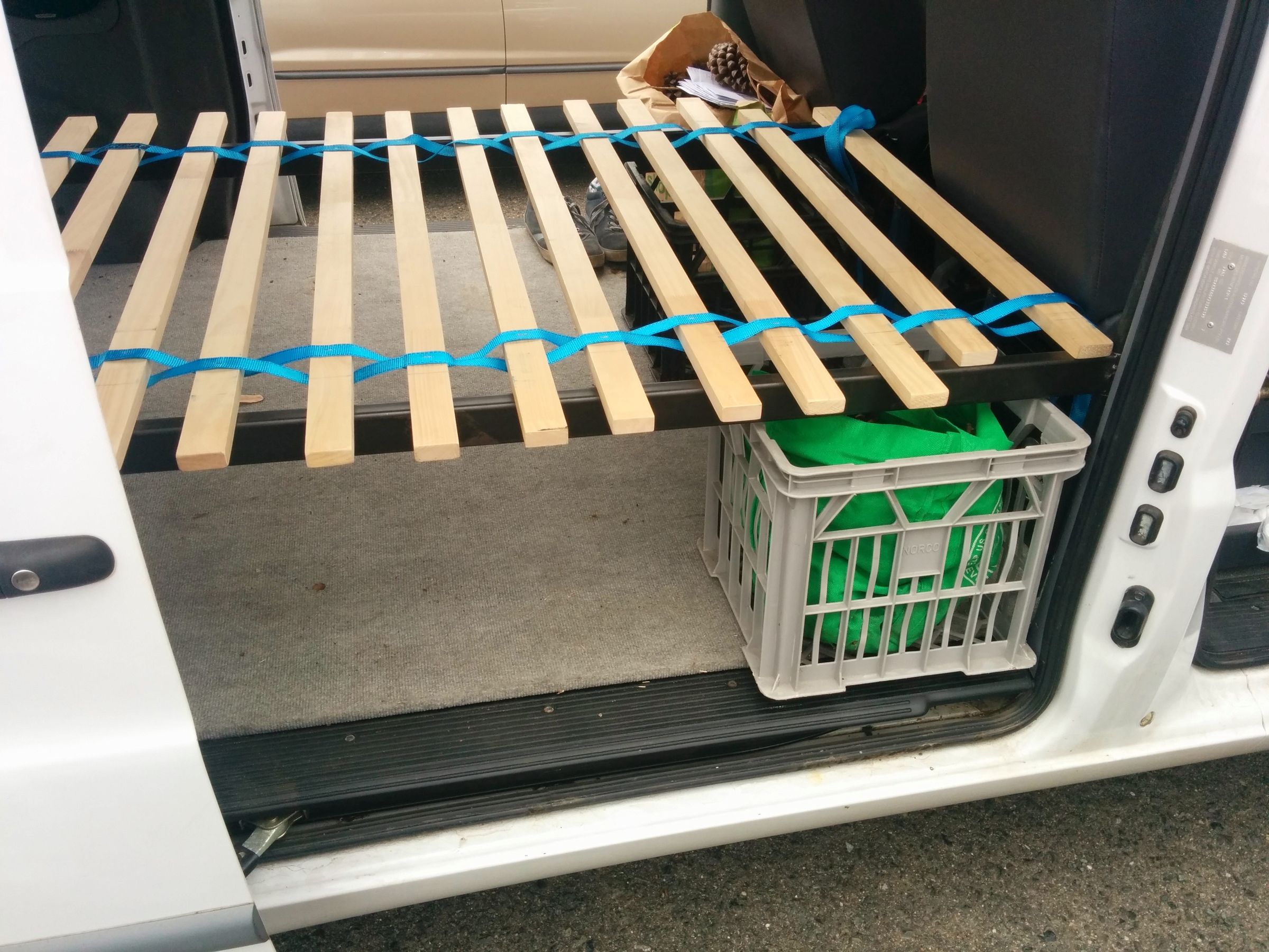 Camper Van Collapsible Bed : 8 Steps - Instructables