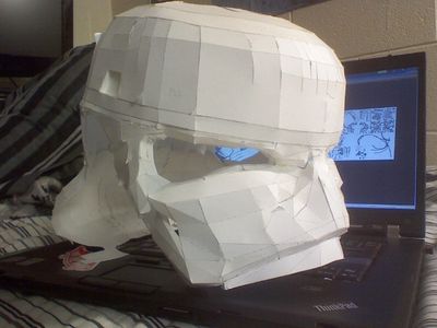 Paper Stormtrooper Helmet : 9 Steps - Instructables