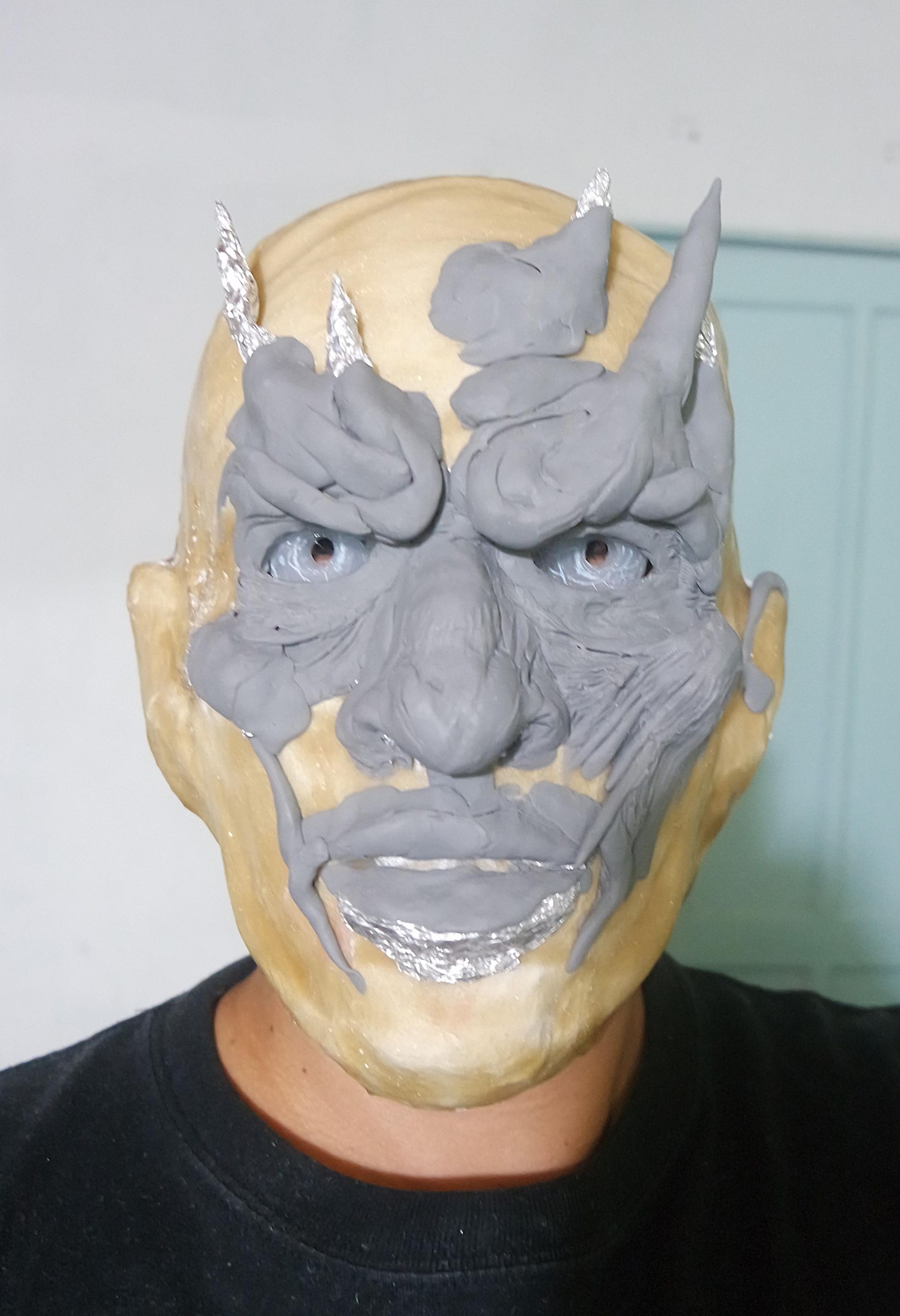 Blue Night King Mask. GOT : 13 Steps (with Pictures) - Instructables