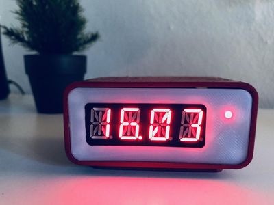 Retro Digital Clock W/ Raspberry Pi Zero : 6 Steps (with Pictures ...