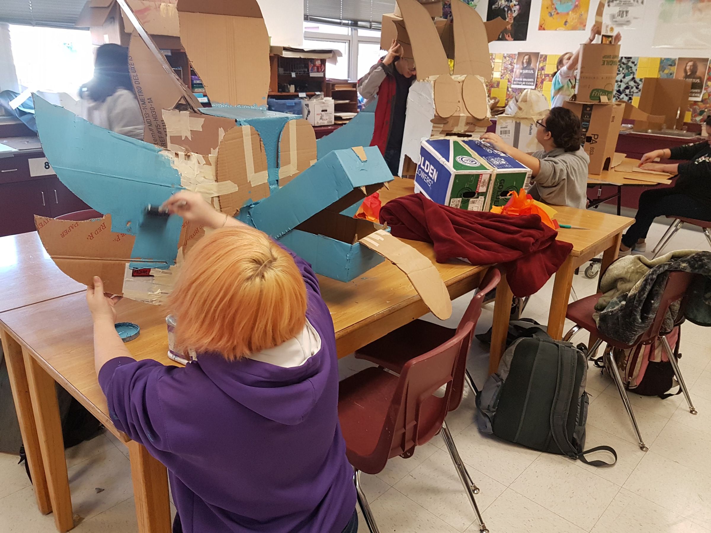 Wayne White Inspired Cardboard Masks : 5 Steps (with Pictures ...
